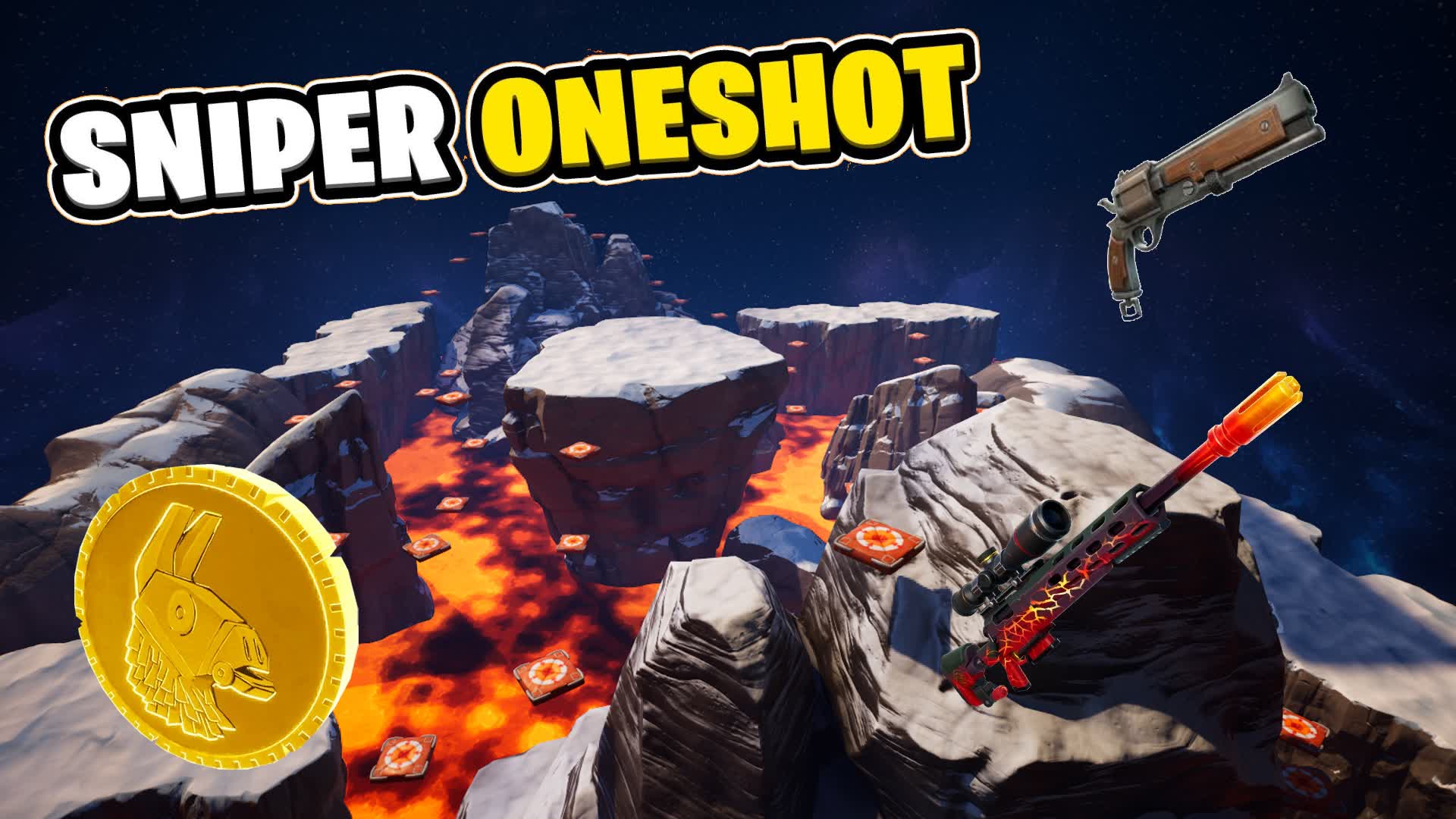 🔫One Shot Sniper and Pistol💥 4590-0117-9115 by waksel - Fortnite ...