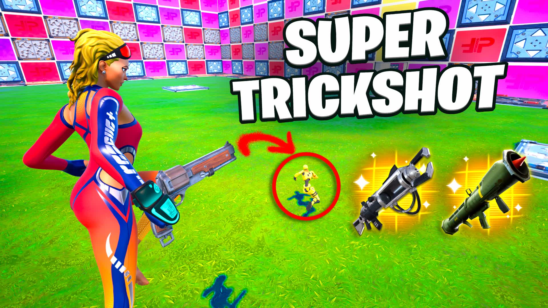 SUPER TRICKSHOT ARENA 4309-8213-4499 by fpstudios - Fortnite Creative Map Code - Fortnite.GG