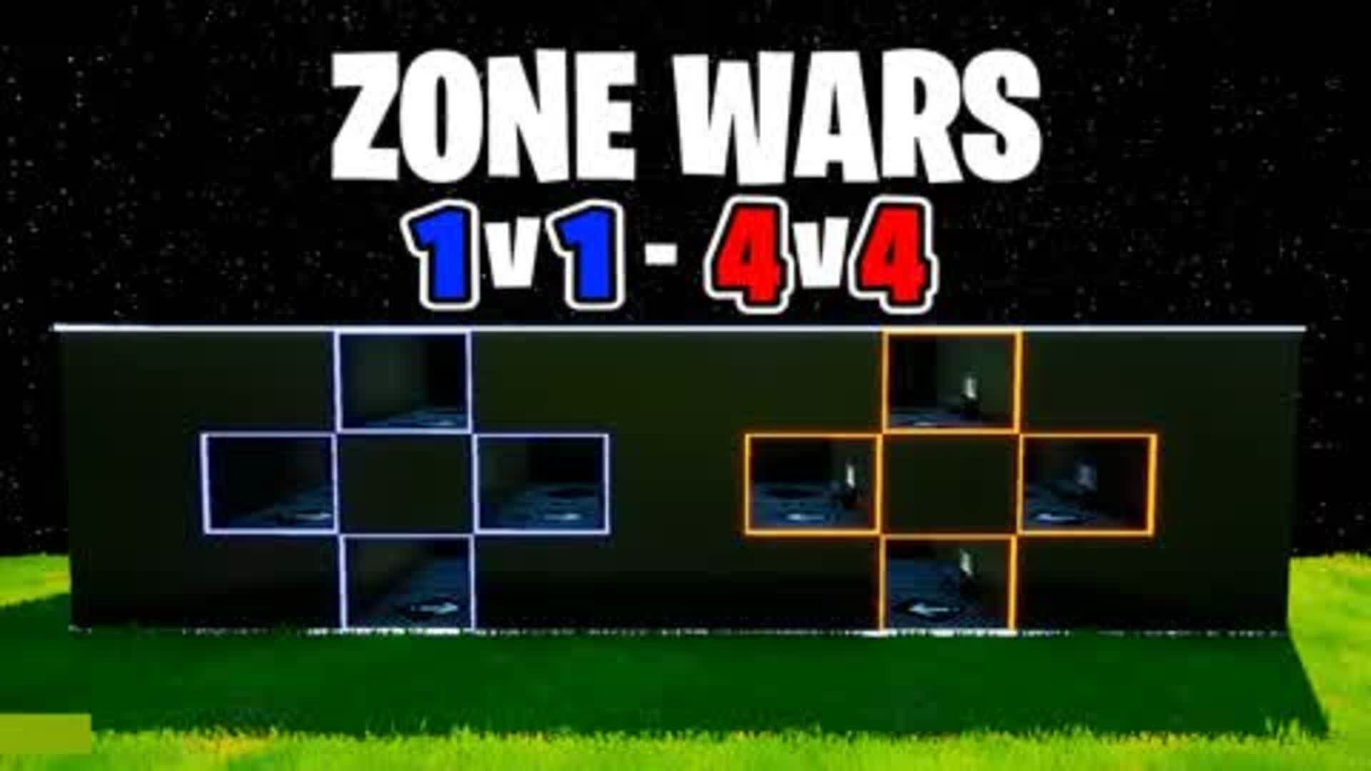 INCONNU Zone Wars (1v1-4v4) 8275-1126-7411 by inconnu94 - Fortnite Creative Map Code - Fortnite.GG