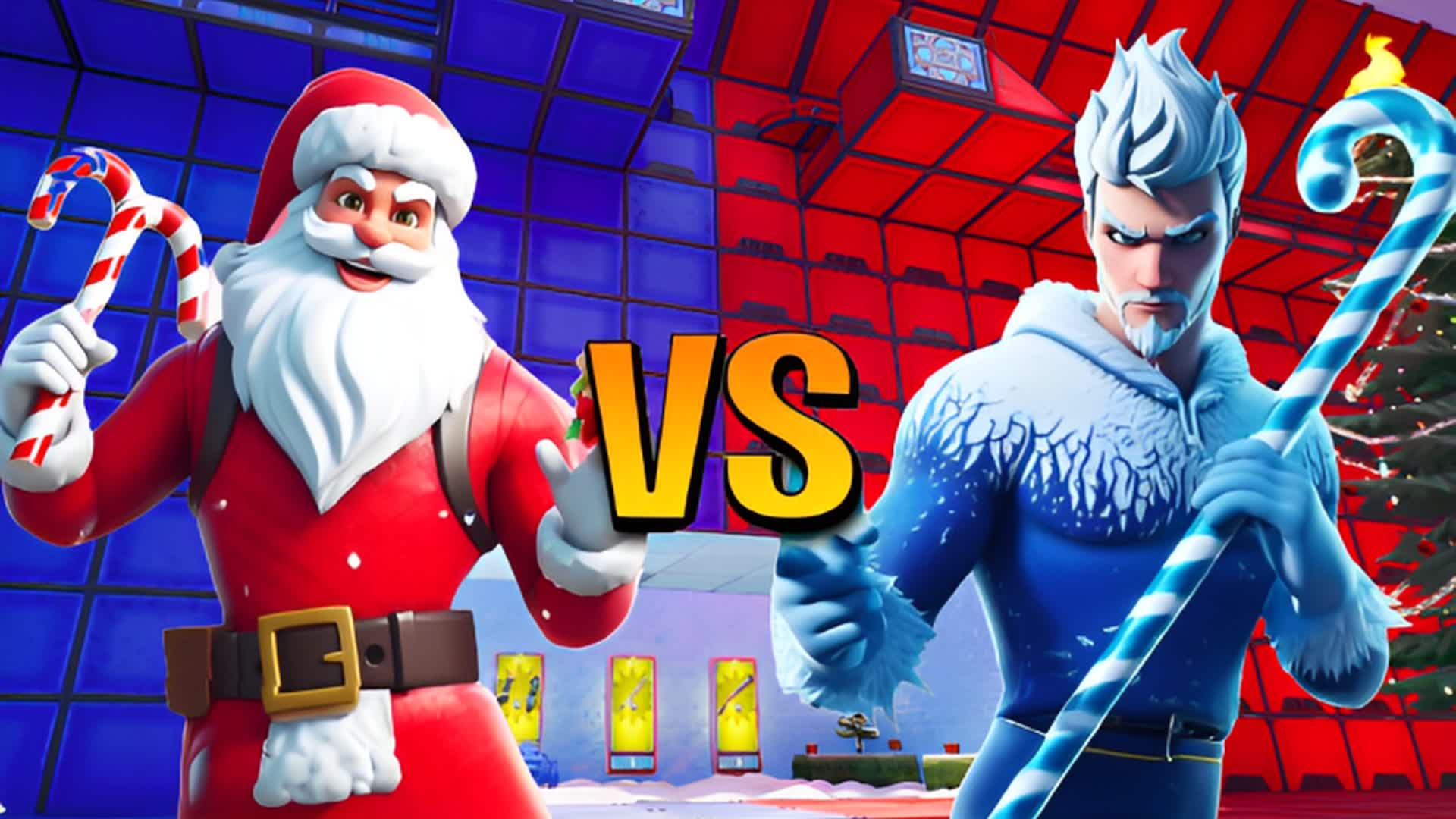 RED VS BLUE: WINTER FIGHT 4936-7559-4625 by julesradadu - Fortnite Creative Map Code - Fortnite.GG
