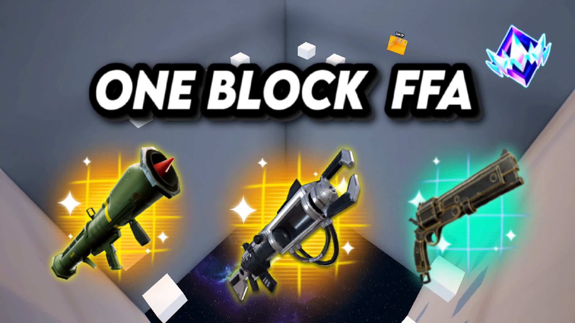 ONE BLOCK FFA - ALL WEAPONS 3807-4881-2492 by andr0nie - Fortnite ...