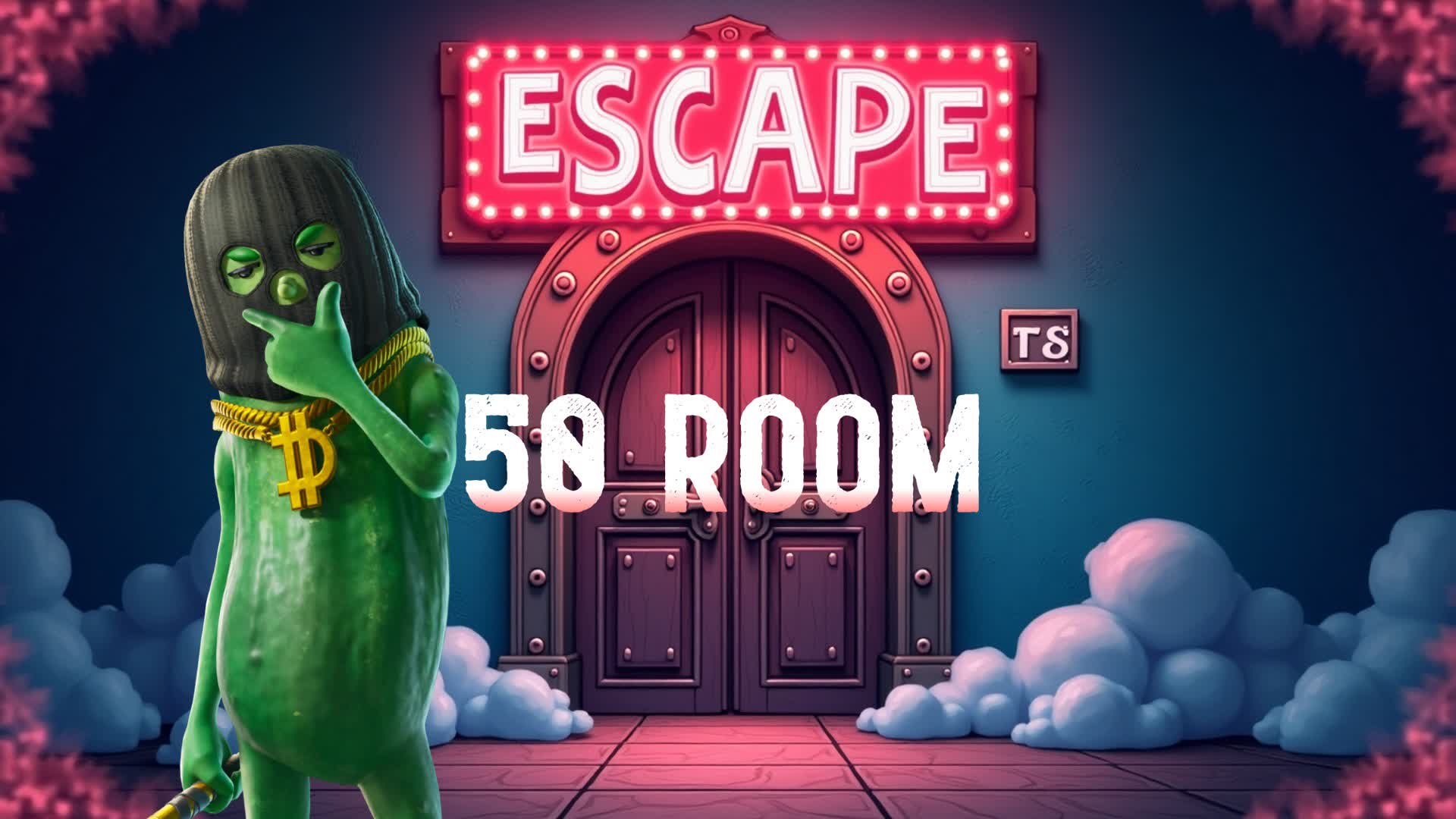  50 ESCAPE ROOM 6121 4468 6504 By Son of moon Fortnite Creative Map