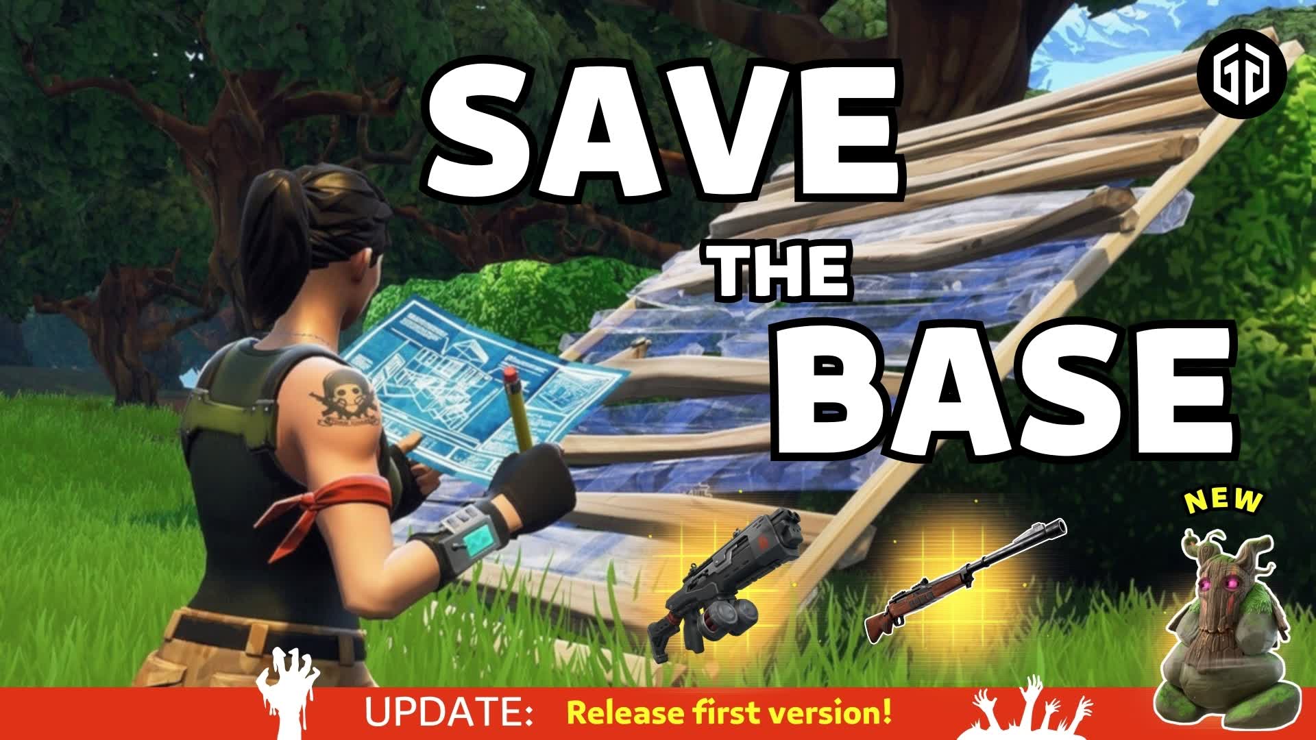 SAVE THE BASE 8077-1446-7348, de guigas — Fortnite