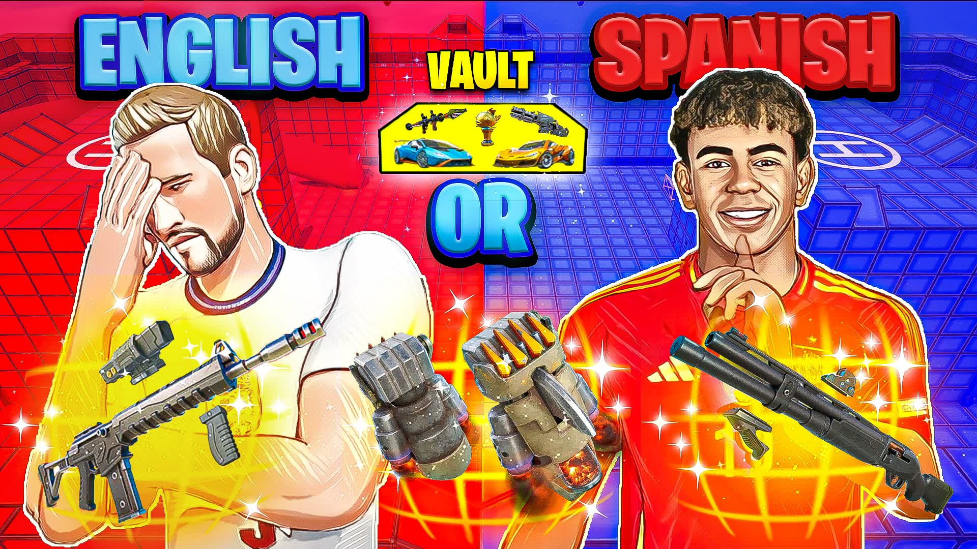 ENGLISH OR SPANISH? 🔴🔵 5552-0291-5526 by frazzy - Fortnite Creative Map ...