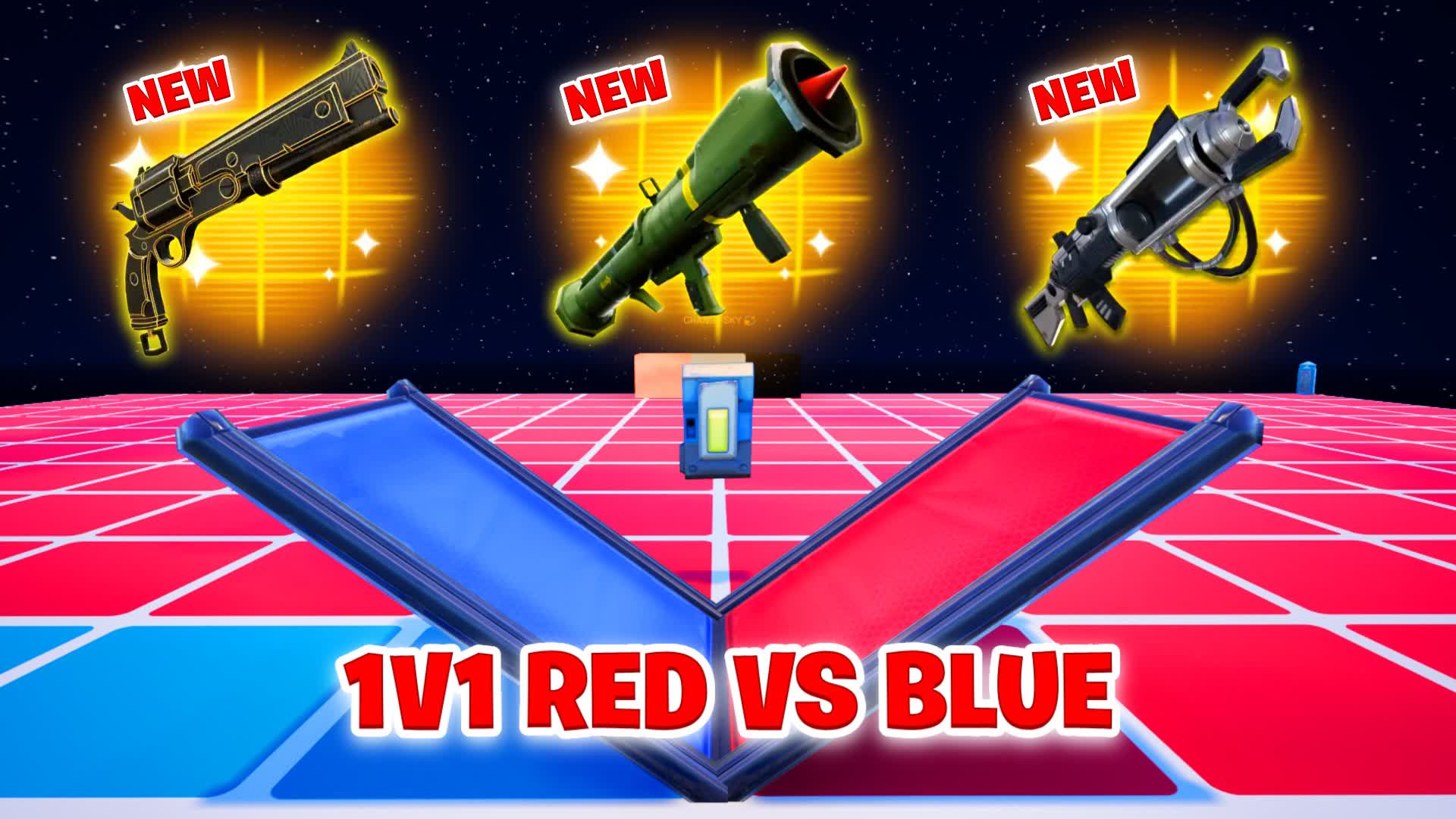 1V1 RED VS BLUE ALL WEAPONS🔴🔵 4815-7383-8617 by luv4kisuu - Fortnite ...