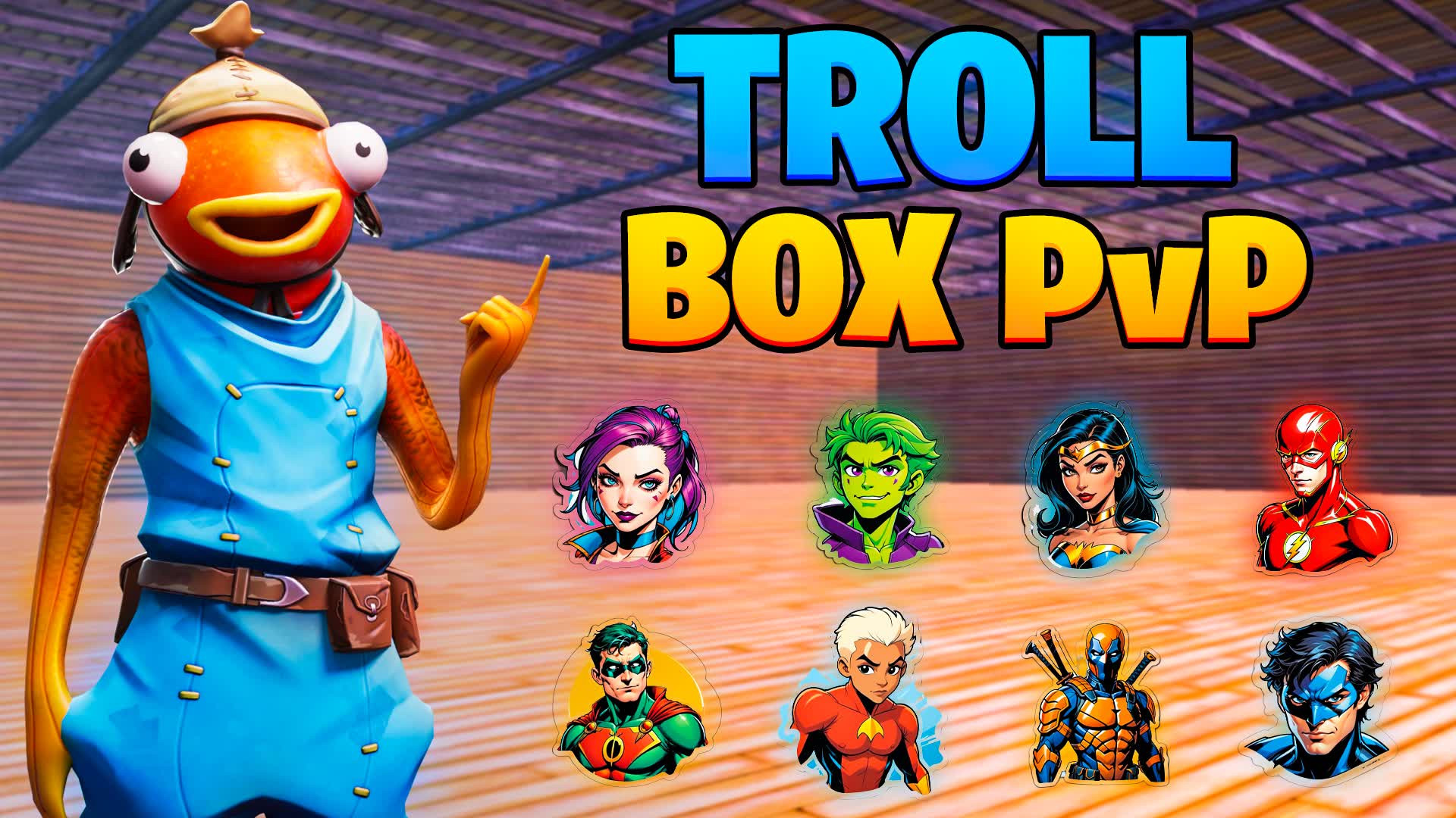 TROLL BOX PVP 👻 0368-1883-8405 من ابتكار xmar2x - Fortnite