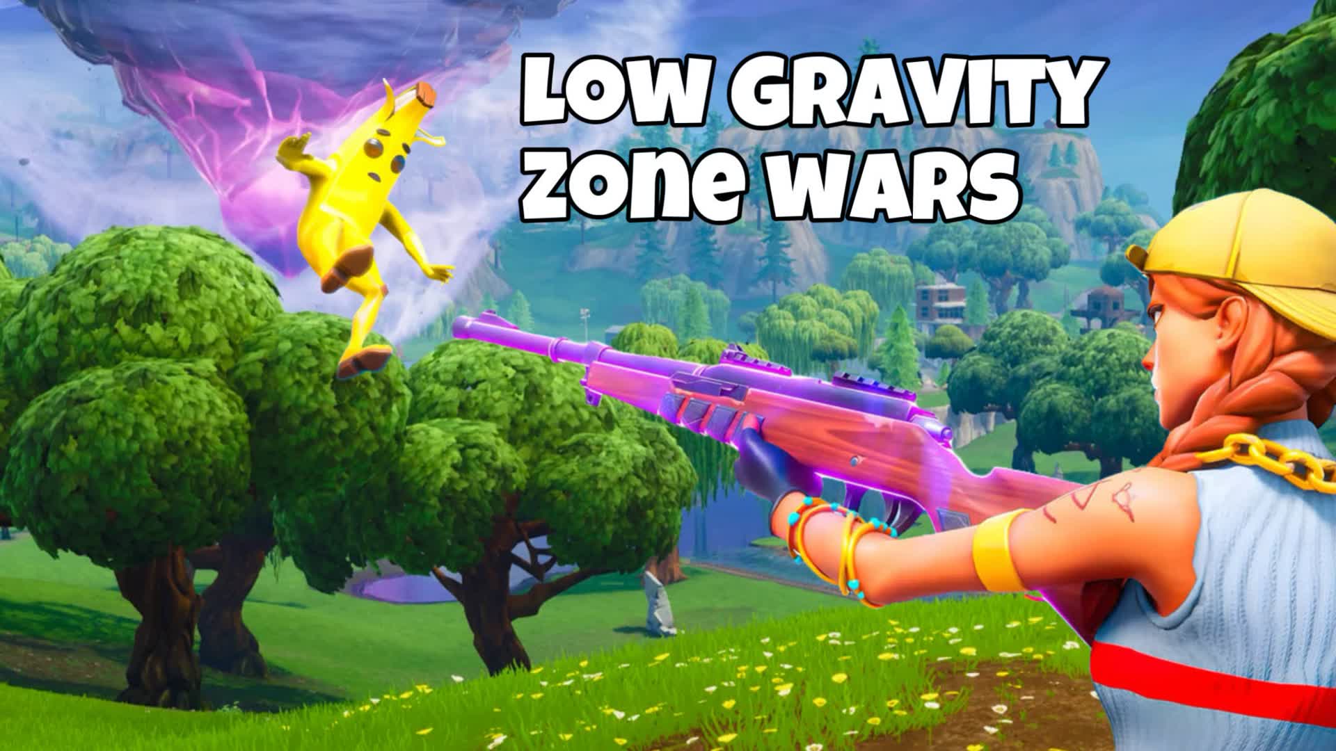 CRAZY LOW GRAVITY ZONE WARS 0974-8165-3725 by pryme - Fortnite Creative ...
