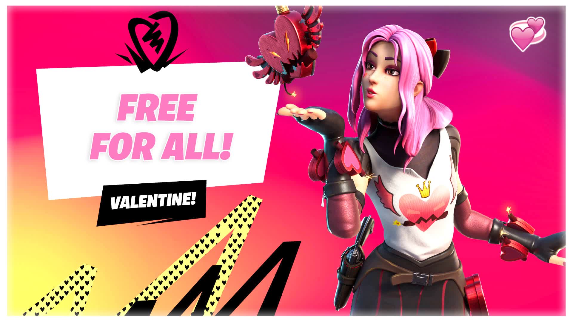 💞Valentines - FREE FOR ALL💗 1553-6779-7152 by nsmash - Fortnite ...