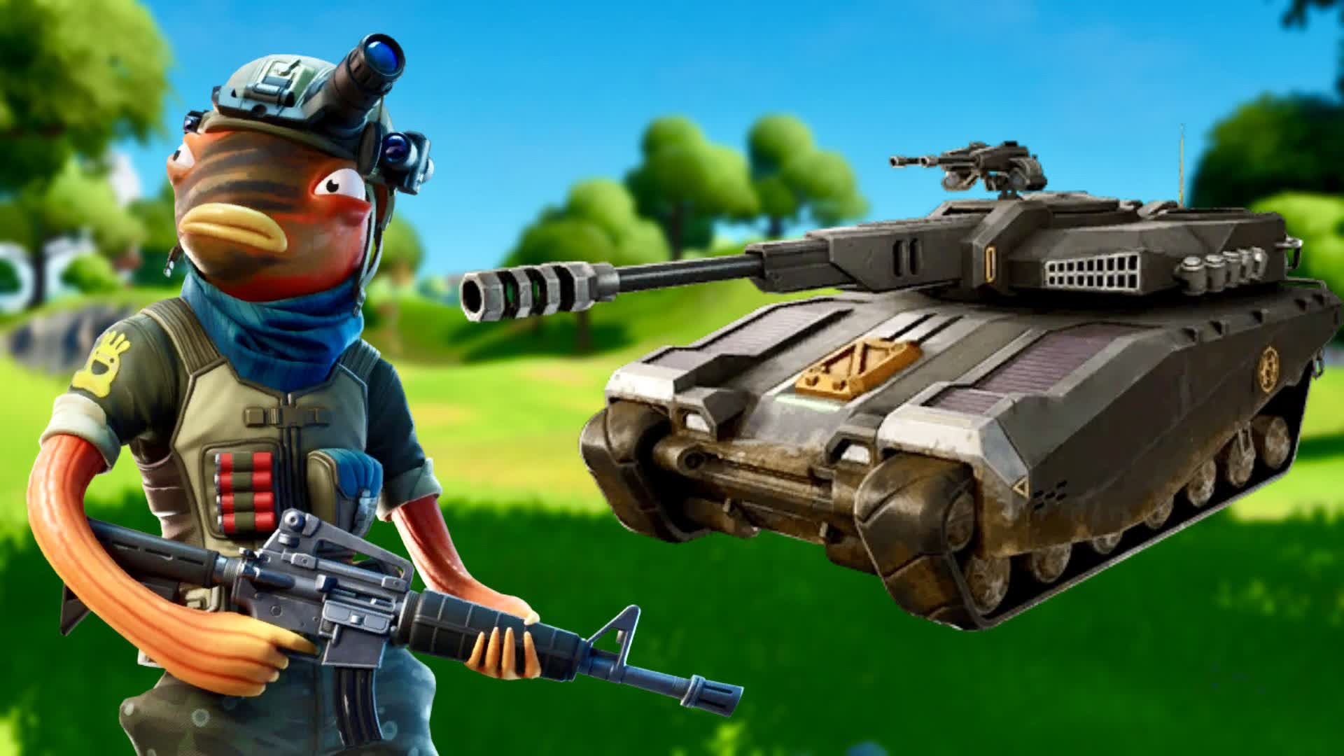 Tank Battle 5265-3576-8922 من ابتكار kelz1234 - Fortnite