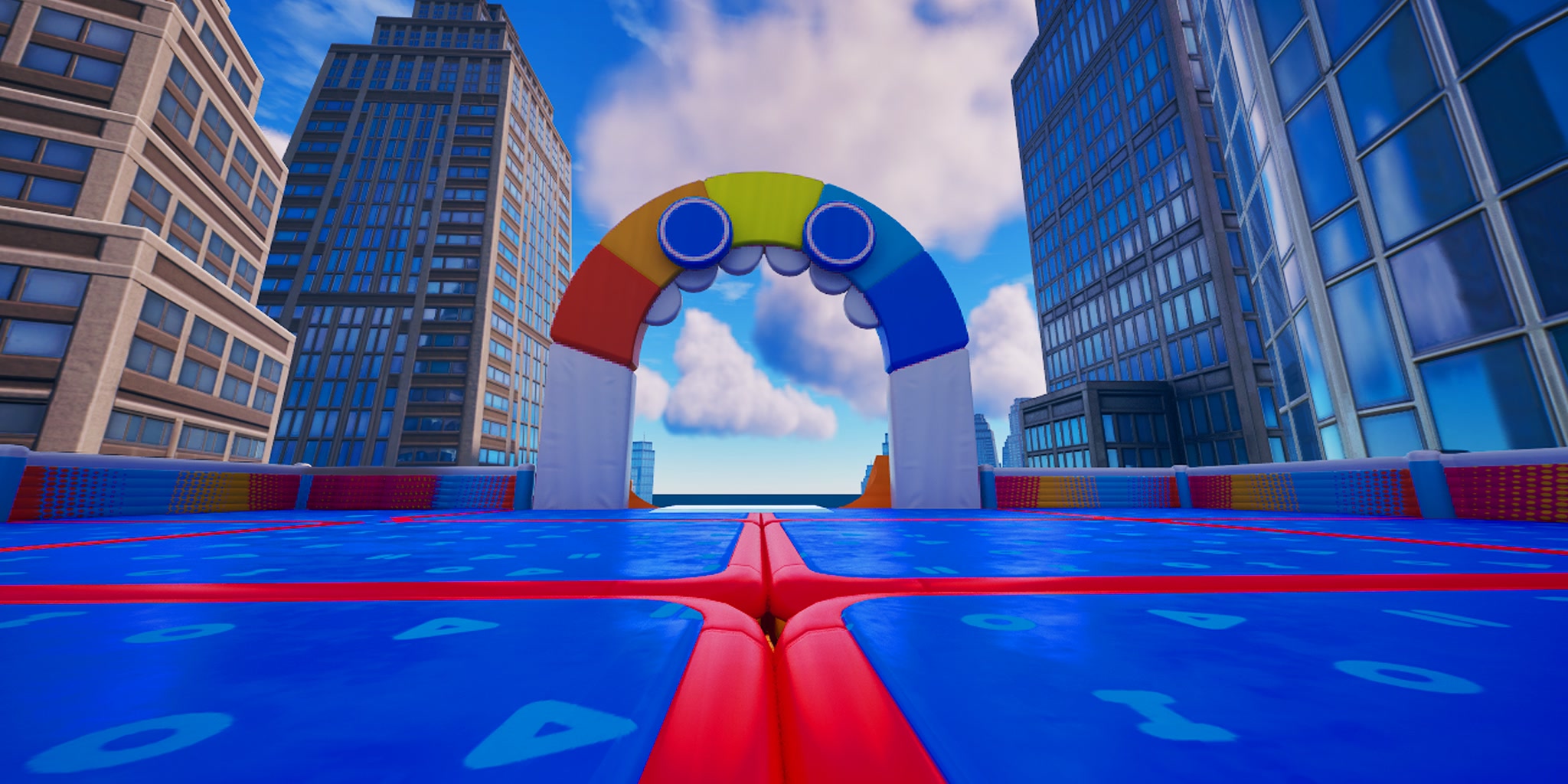 FALL GUYS MEGA RAMP DISTANCE 🎯 3546-8638-9593 by winkazi - Fortnite ...