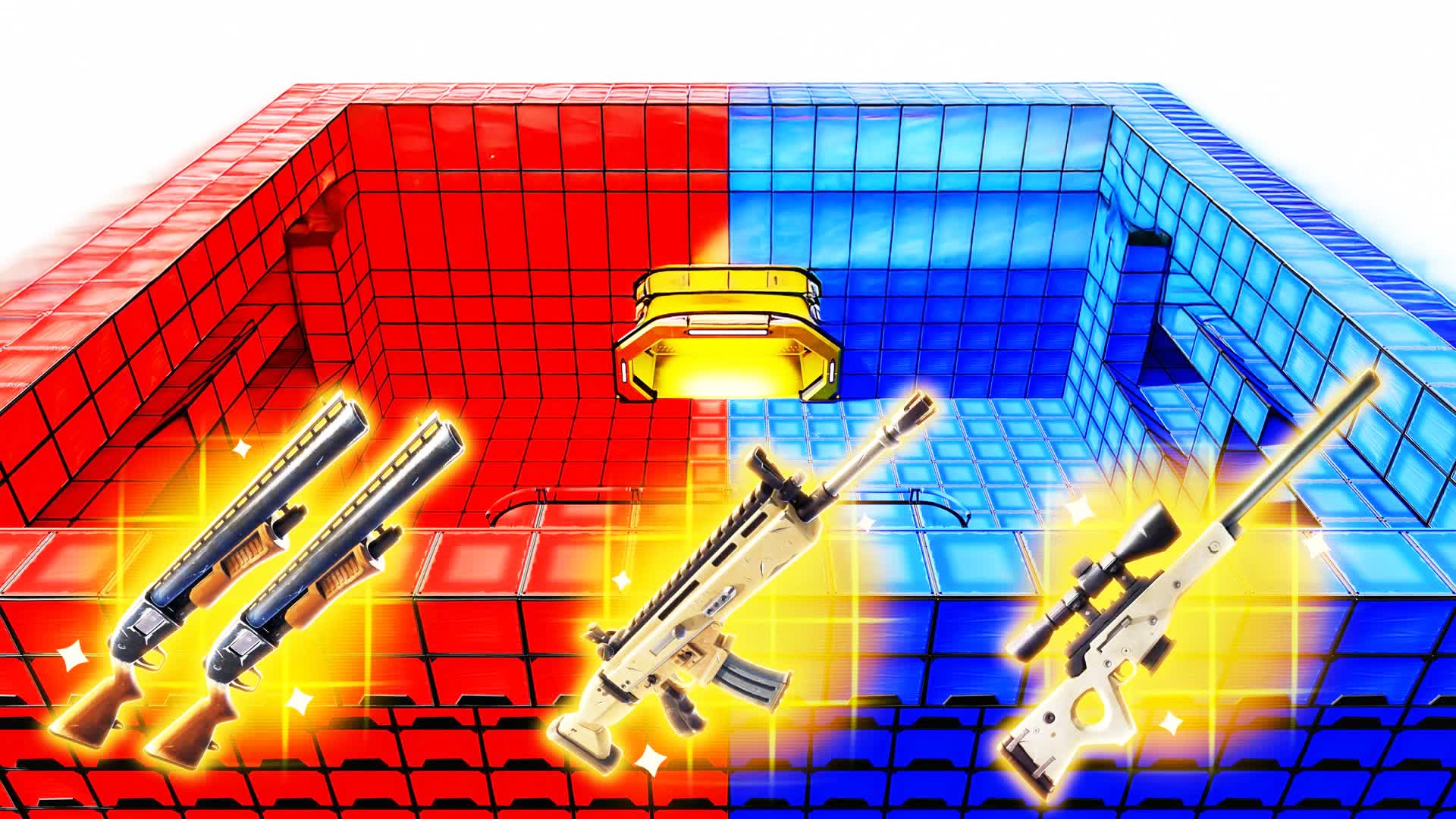 ⭐️START SUPER RED VS BLUE 🔴🔵 2988-9378-8218 by rvb1 - Fortnite Creative Map Code - Fortnite.GG