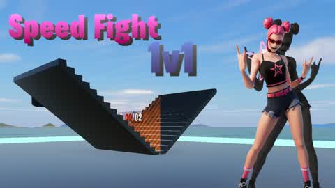 Speed Fight 1v1 6534-6647-7702 by mysticzim - Fortnite Creative Map ...