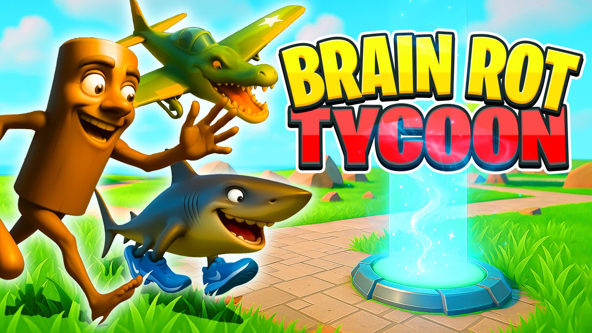 Brain Rot Tycoon 0357-5546-2928 من ابتكار papanoobhy - Fortnite