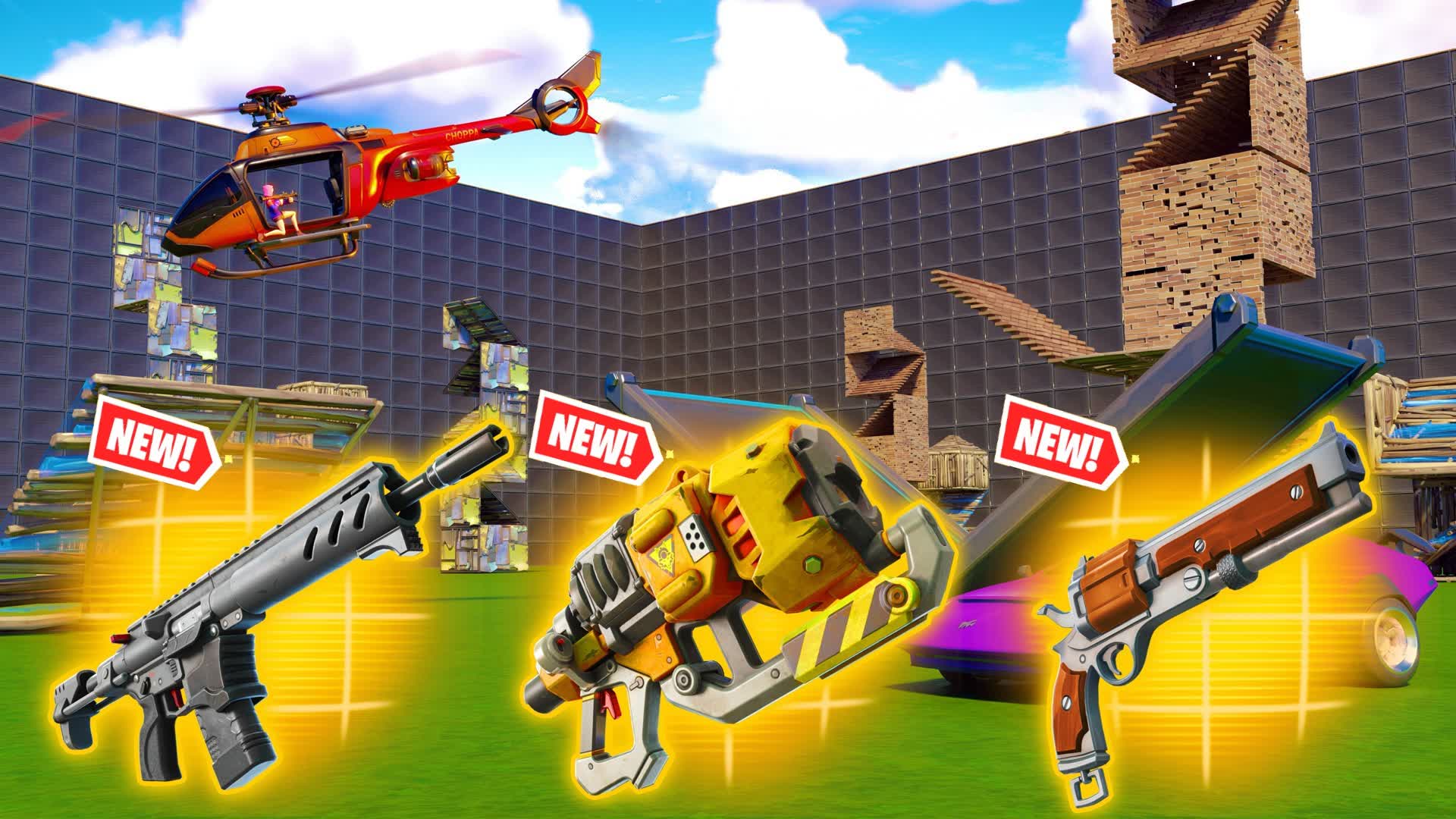 FFA WITH EVERY GUN 7066-0236-2715 by philip2w - Fortnite Creative Map Code - Fortnite.GG