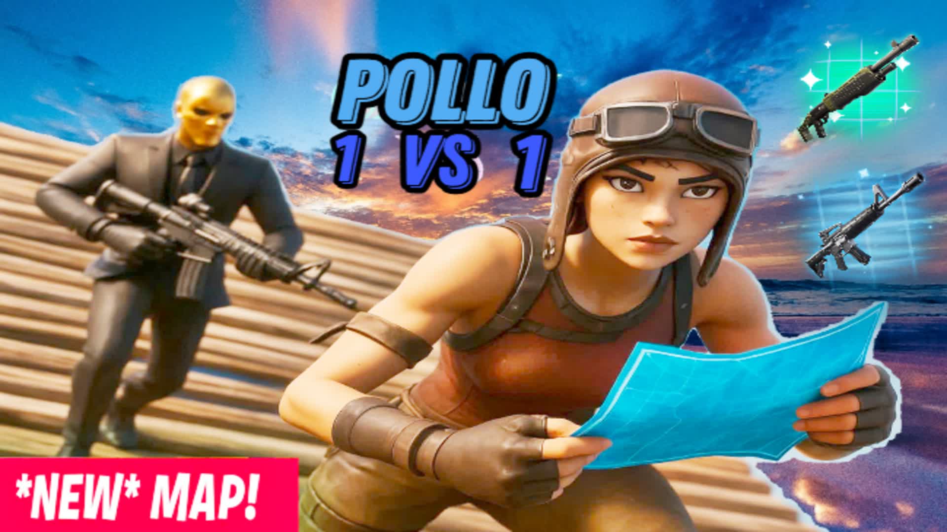 POLLO 1V1 9380-2286-7634 by partygmes - Fortnite Creative Map Code ...