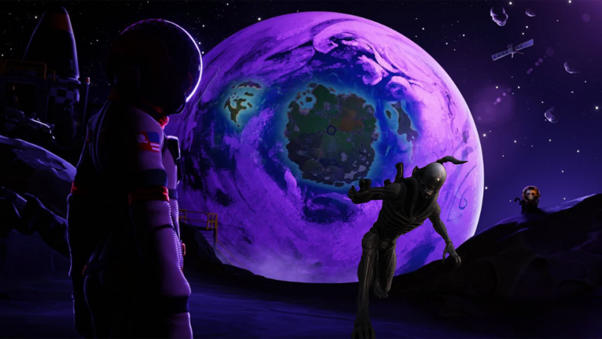 👽ALIEN VS HUMAN👨 9423-4268-1803 by ptdr - Fortnite Creative Map Code ...