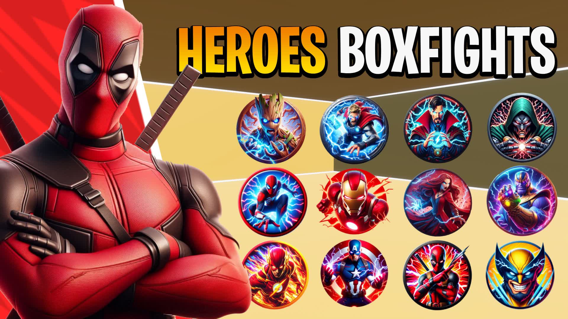 DEADPOOL BOXFIGHTS 📦 1972-4761-6702 by ghostjeezx - Fortnite Creative ...