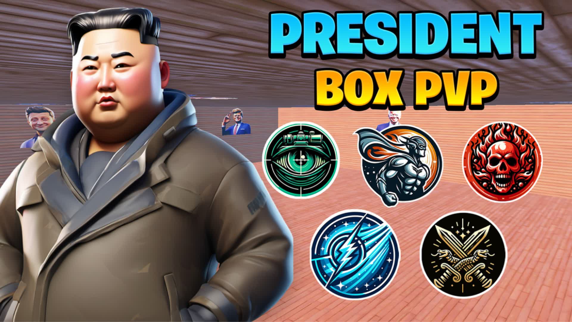 PRESIDENT BOXFIGHT 8760-4266-0549 by goatrays - Fortnite Creative Map ...