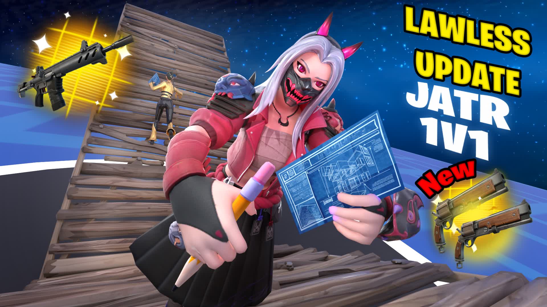 JATR 1v1 6 Players جاتر LAWLESS UPDATE! 7389-9194-4439 by jatr ...