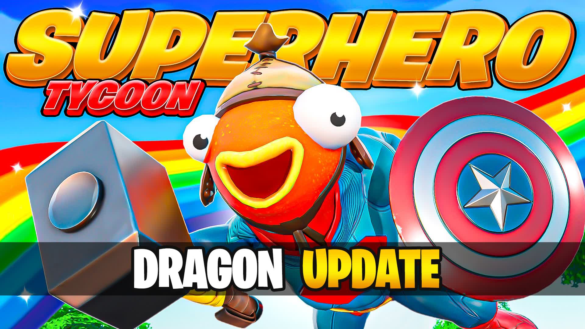 SUPERHERO TYCOON 🦸 1124-3068-1183 by visioncreatesfn - Fortnite