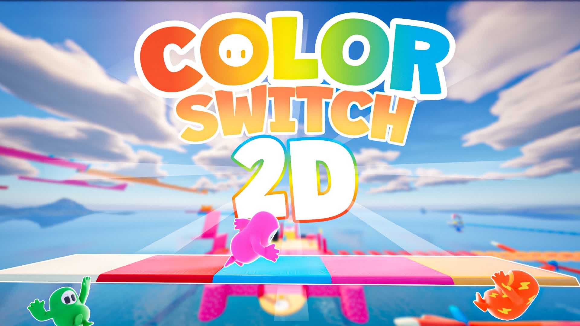 🌈 CARTOON BEAN RUSH: 2D Color Switch 🌈 9314-9609-5419 by sitka ...