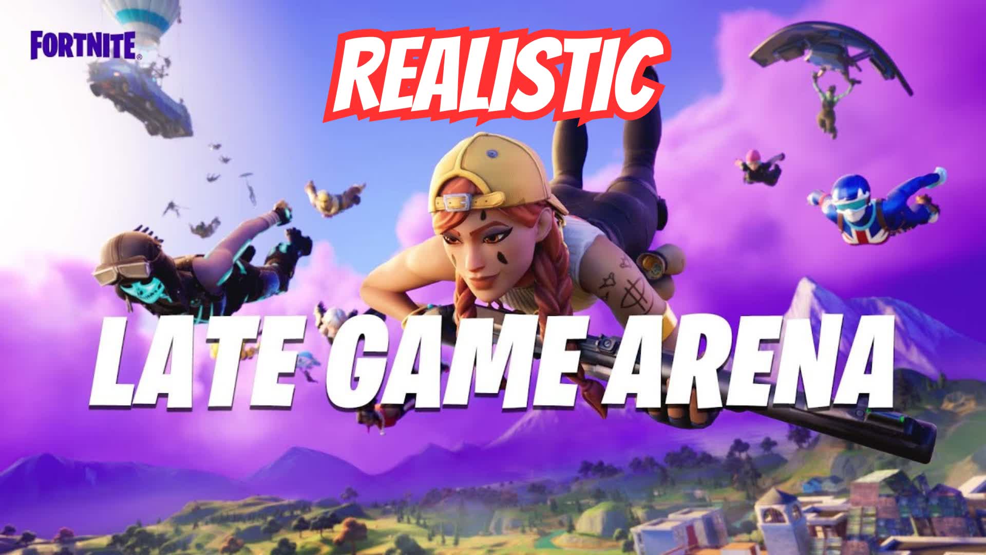REALISTIC LATE GAME ARENA 1679-2315-0487 by thebigman - Fortnite Creative Map Code - Fortnite.GG