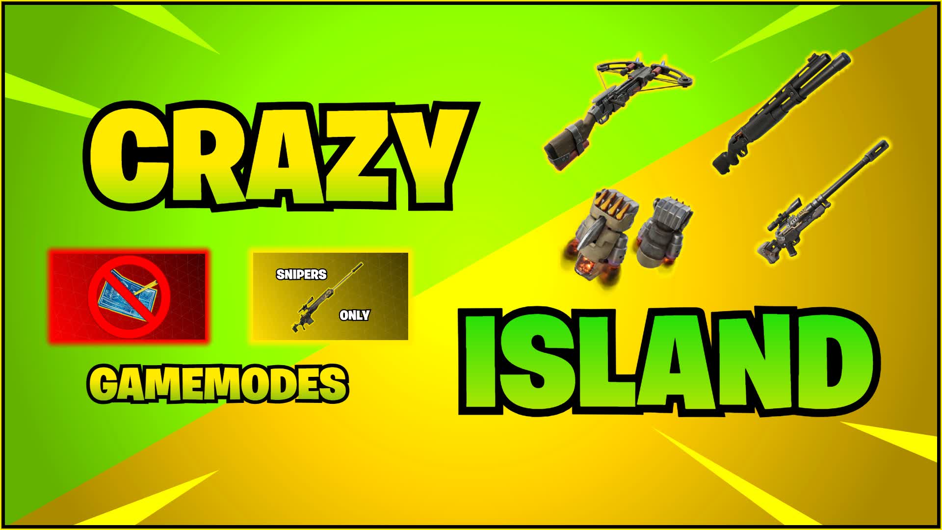 CRAZY ISLAND - FREE FOR ALL 3249-2770-9396 من ابتكار pudz - Fortnite