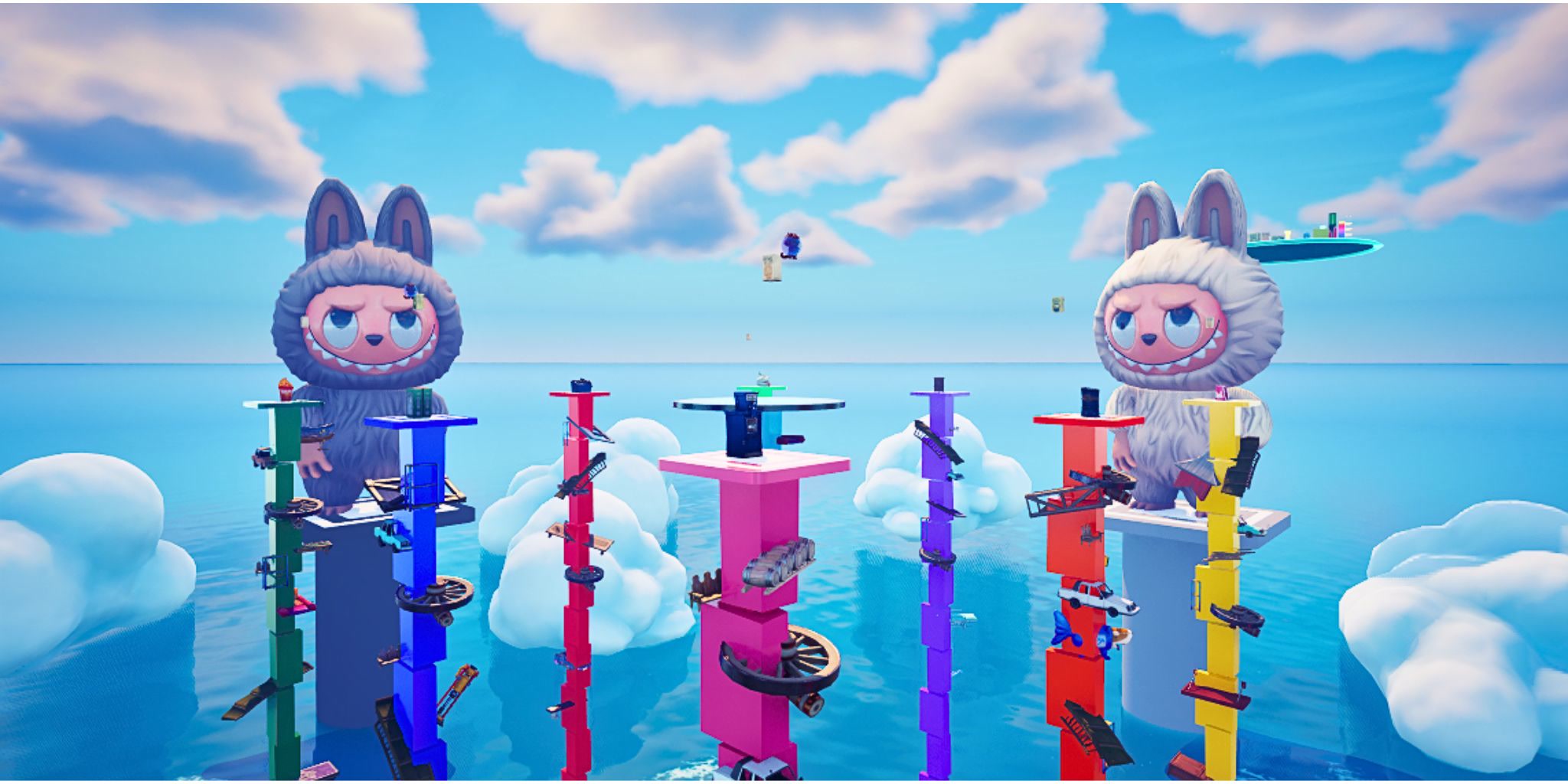 LABUBU MEME PILLARS 0259-7851-8270 by shubhverse - Fortnite Creative ...