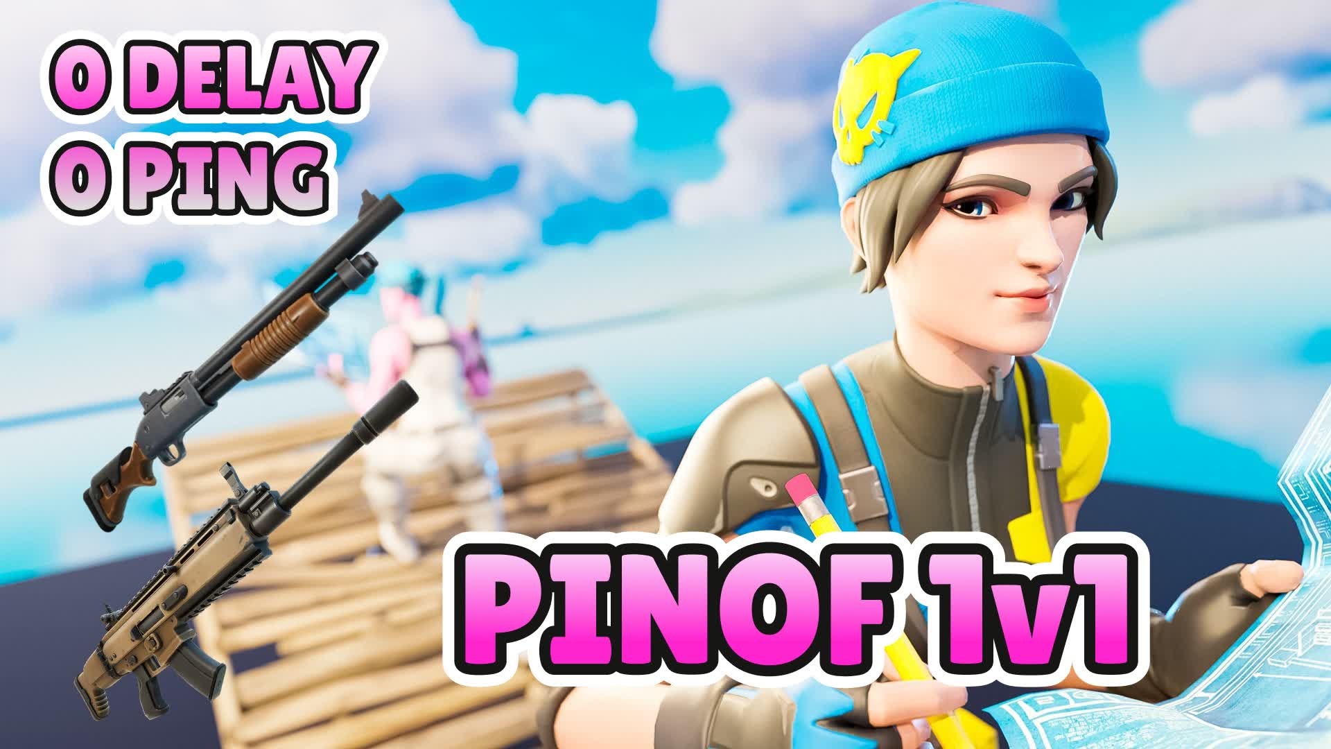 PINOF 1v1 0 DELAY! 🌟 6472-0776-6031 by pinof - Fortnite Creative Map ...