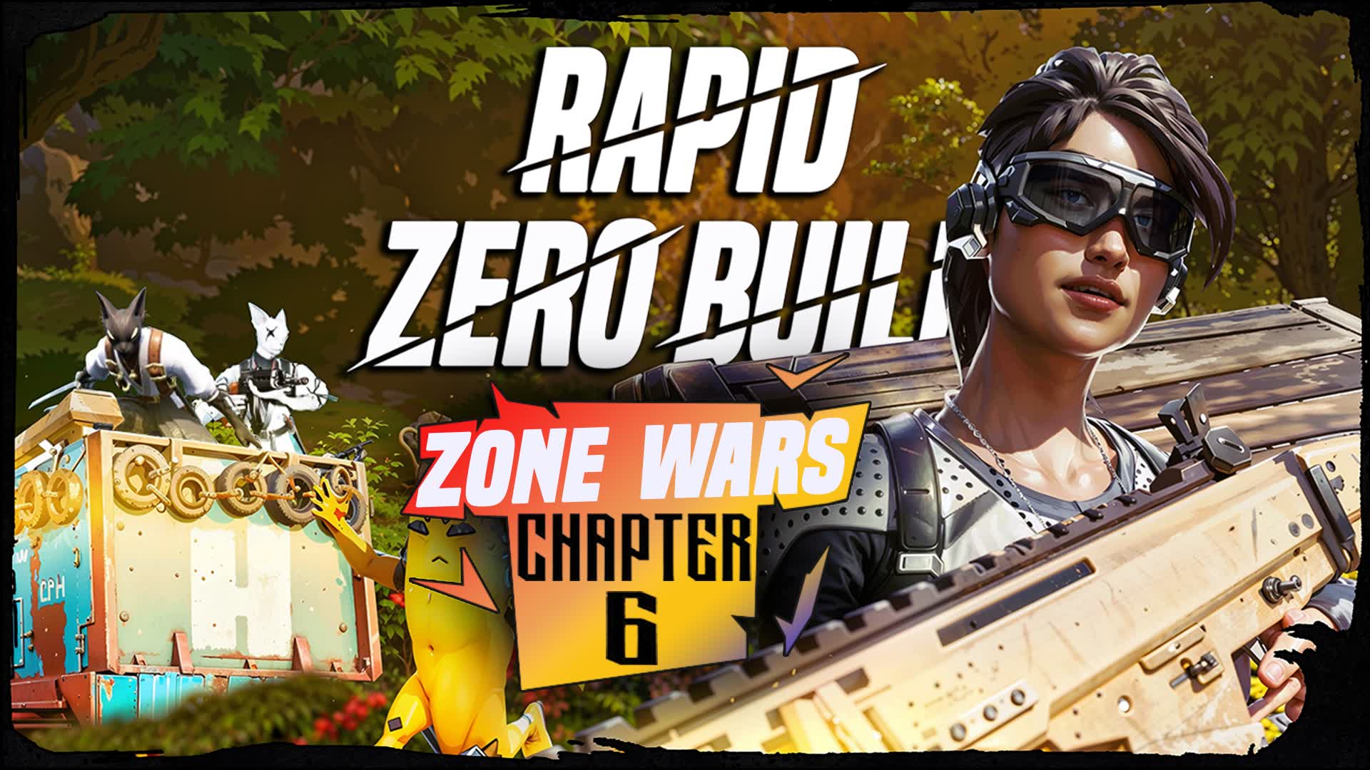 Rapid Zero Build Zone wars ch6 🎯 0685-6444-3385 by z3rg - Fortnite Creative Map Code - Fortnite.GG