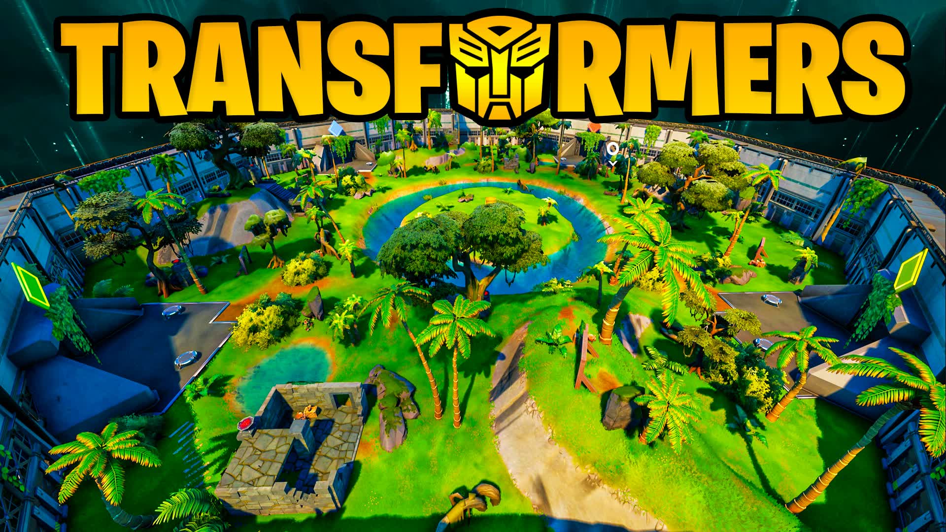 TRANSFORMERS ZONE WARS 1631-7765-0429 by vpr - Fortnite Creative Map ...