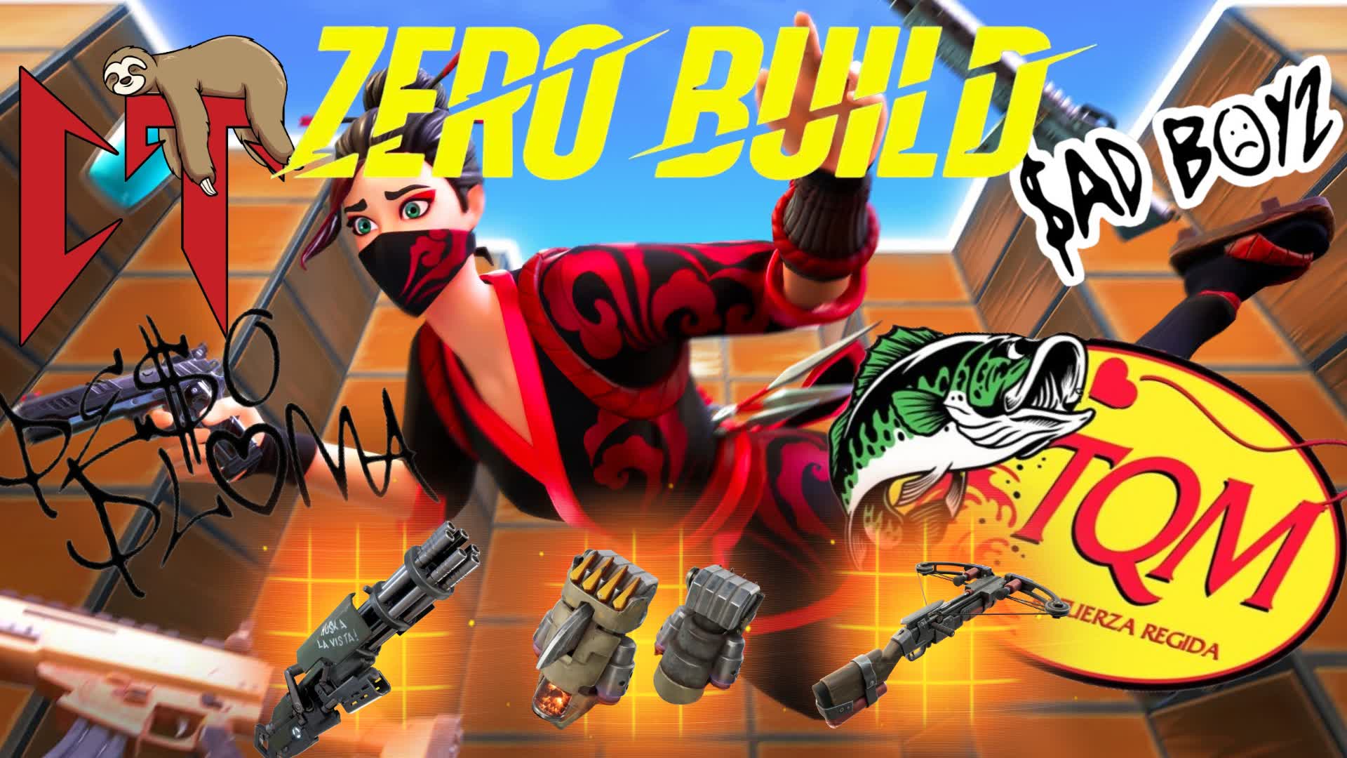 CORRIDOS TUMBADOS PIT-ZERO BUILD 2425-0592-7052 by elgaton - Fortnite