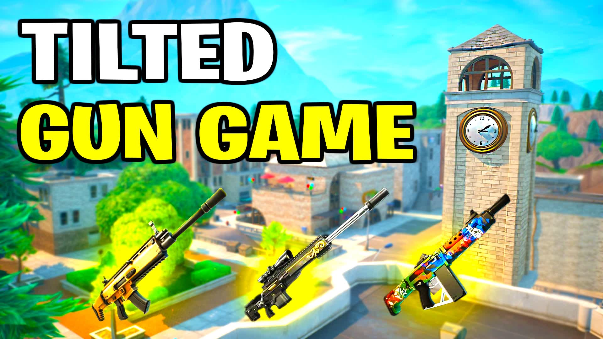 TILTED GUN GAME 🔫 TDG 3454-2916-5217 by tdgonly - Fortnite Creative Map ...