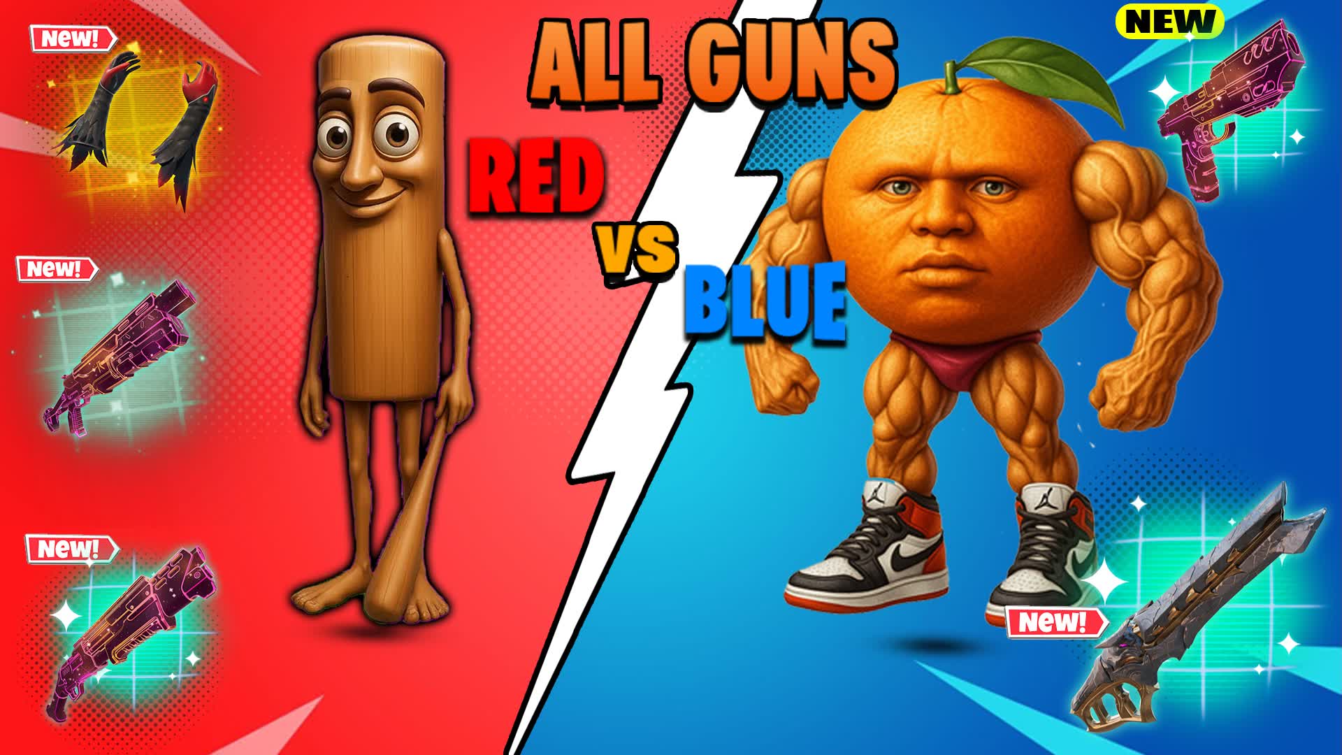 Brain Rot -Red Vs Blue 5053-0154-4258 by epiccreators - Fortnite