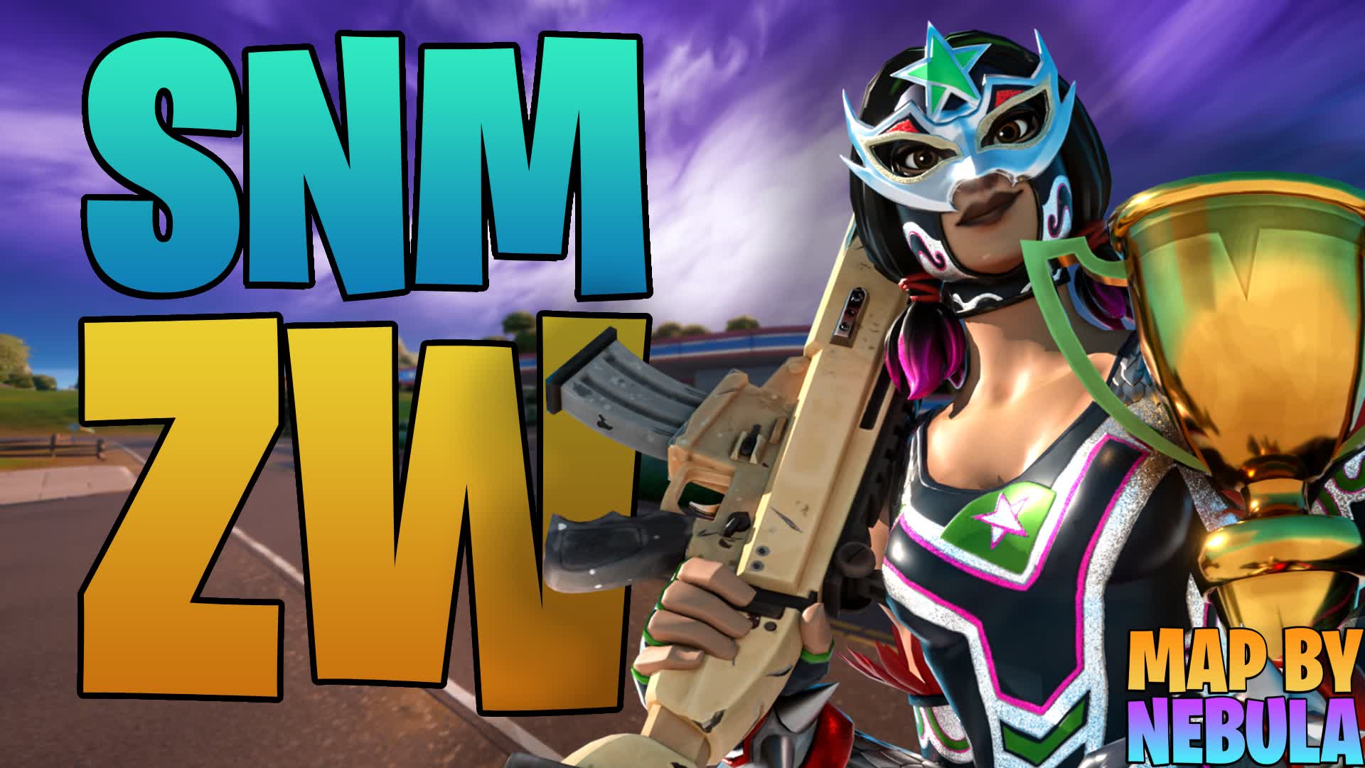 OFFICIAL SNM ZONEWARS 9155-9711-7663 by nebulafn - Fortnite Creative Map Code - Fortnite.GG