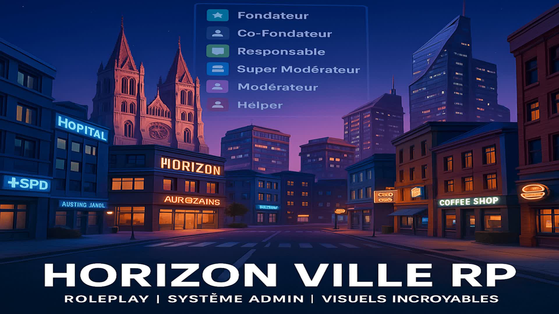 🌆 HORIZON VILLE RP 5041-1398-1222 by octopusrp - Fortnite Creative Map Code - Fortnite.GG