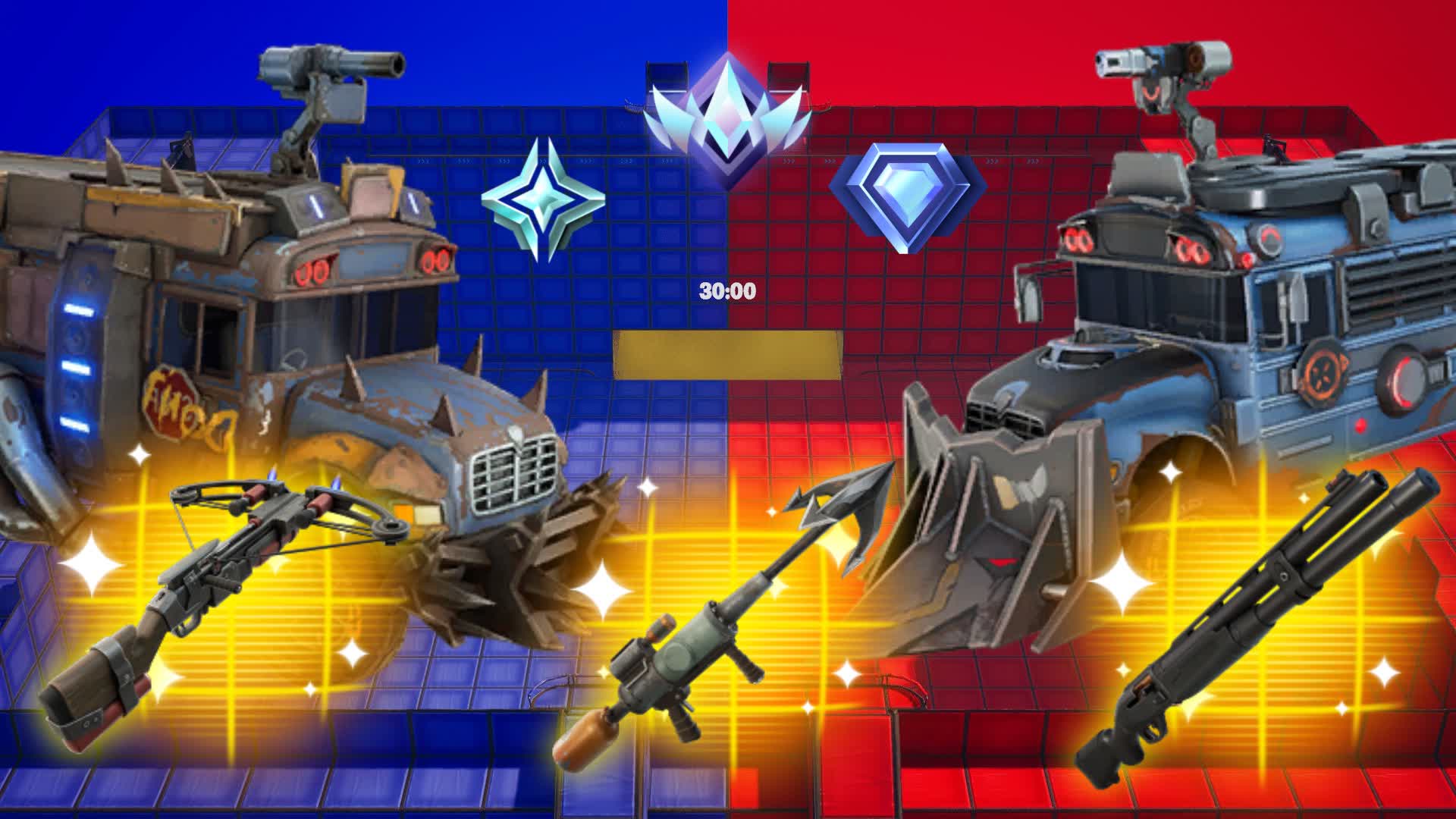 Amazing Red Vs Blue🔴🔵 2403-5530-8136 by kosmos_tm - Fortnite Creative ...