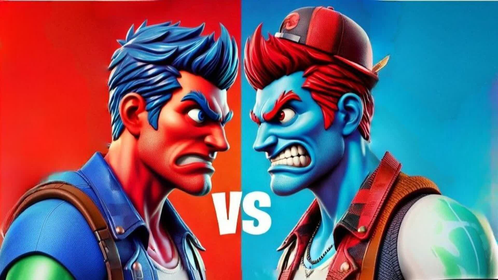 🔴RED VS BLUE SMURF🔵 4563-8160-9791 by drava - Fortnite Creative Map ...
