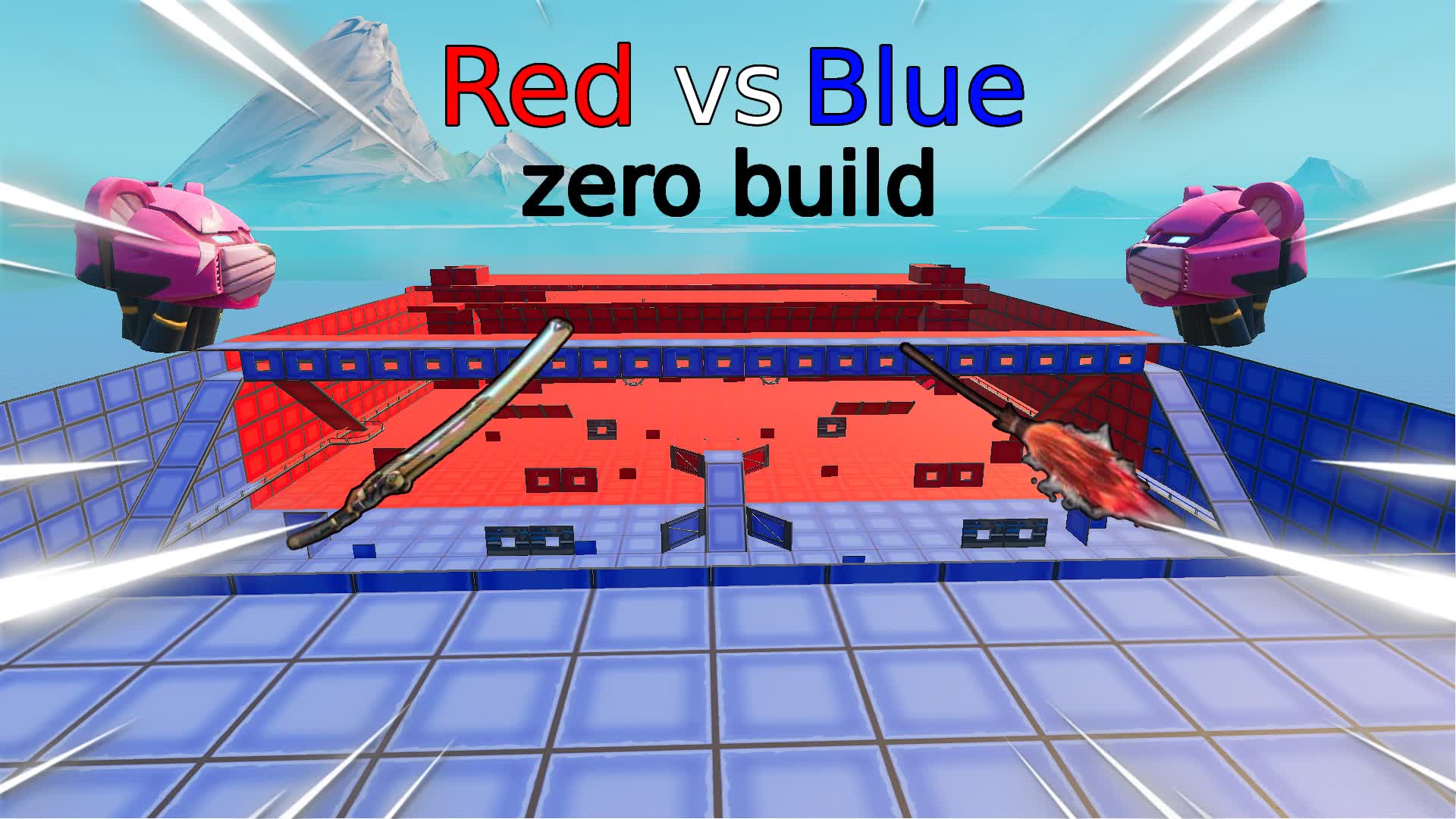 zero build RED VS BLUE 🆕 5252-6067-4573 by znzx - Fortnite Creative Map ...