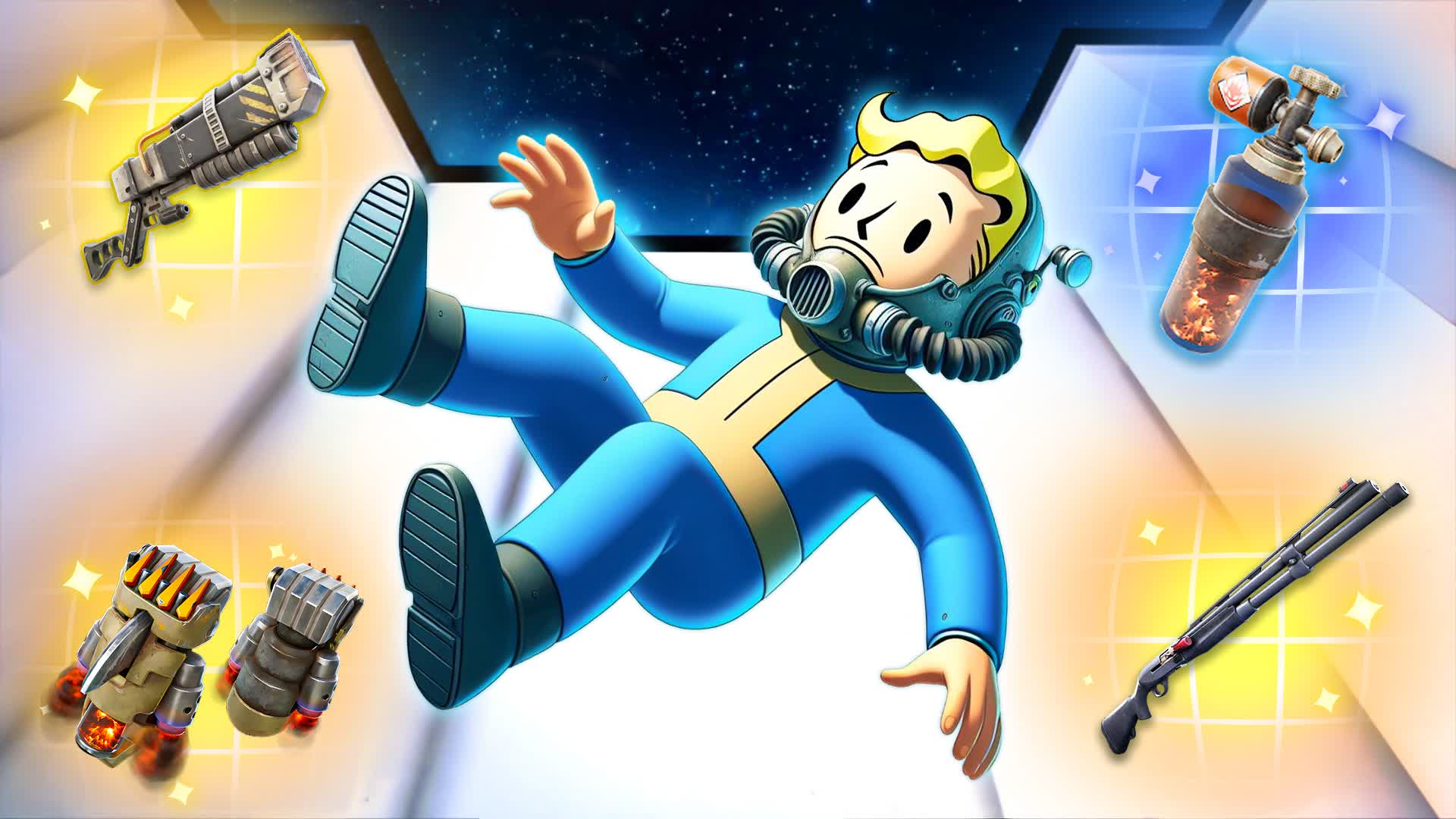 FALLOUT PIT - SEASON 3 WEAPONS 0731-3650-7346 by hiba - Fortnite ...