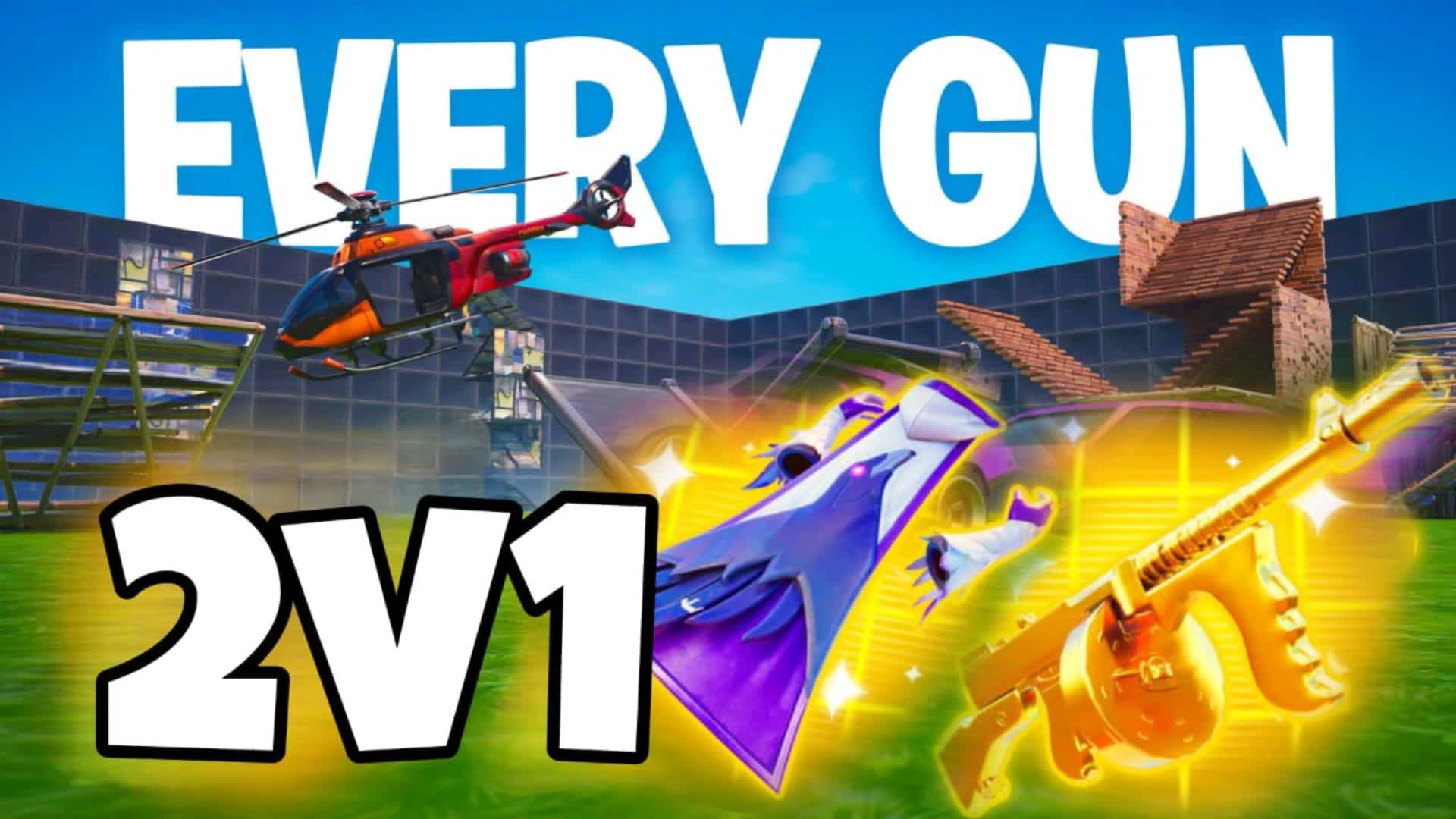 EVERY GUN 2V1 5618-2685-7458 by ha0 - Fortnite