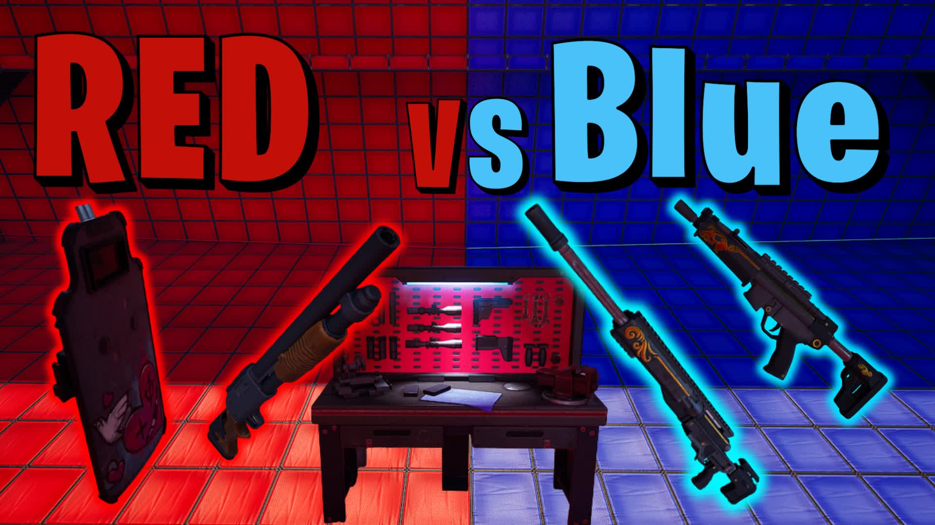 Crazy Red vs Blue🔴🔵 8772-5654-3722 by manato475 - Fortnite Creative Map ...