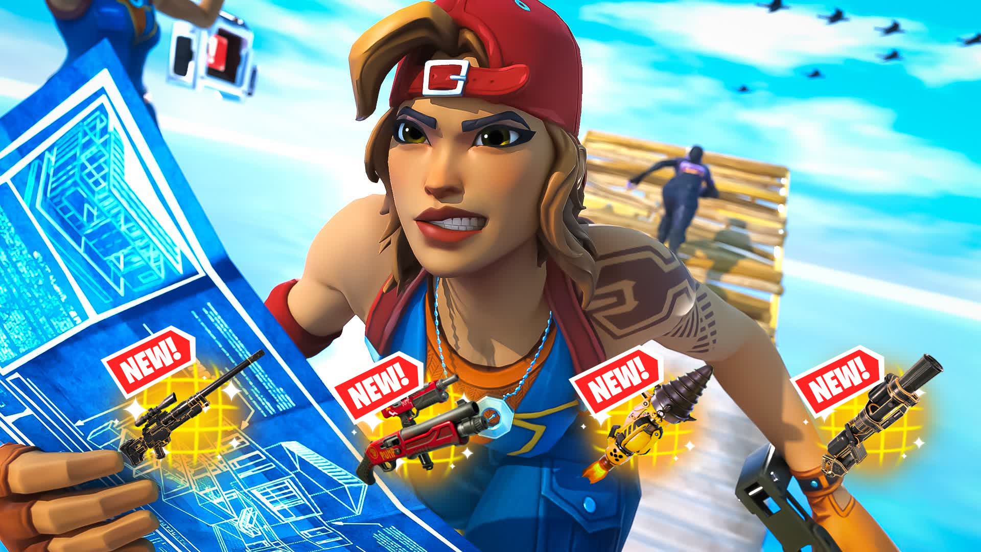 MERCHSUU 1V1 BUILD FIGHTS! 5066-3960-5986 by merchsuu - Fortnite Creative Map Code - Fortnite.GG