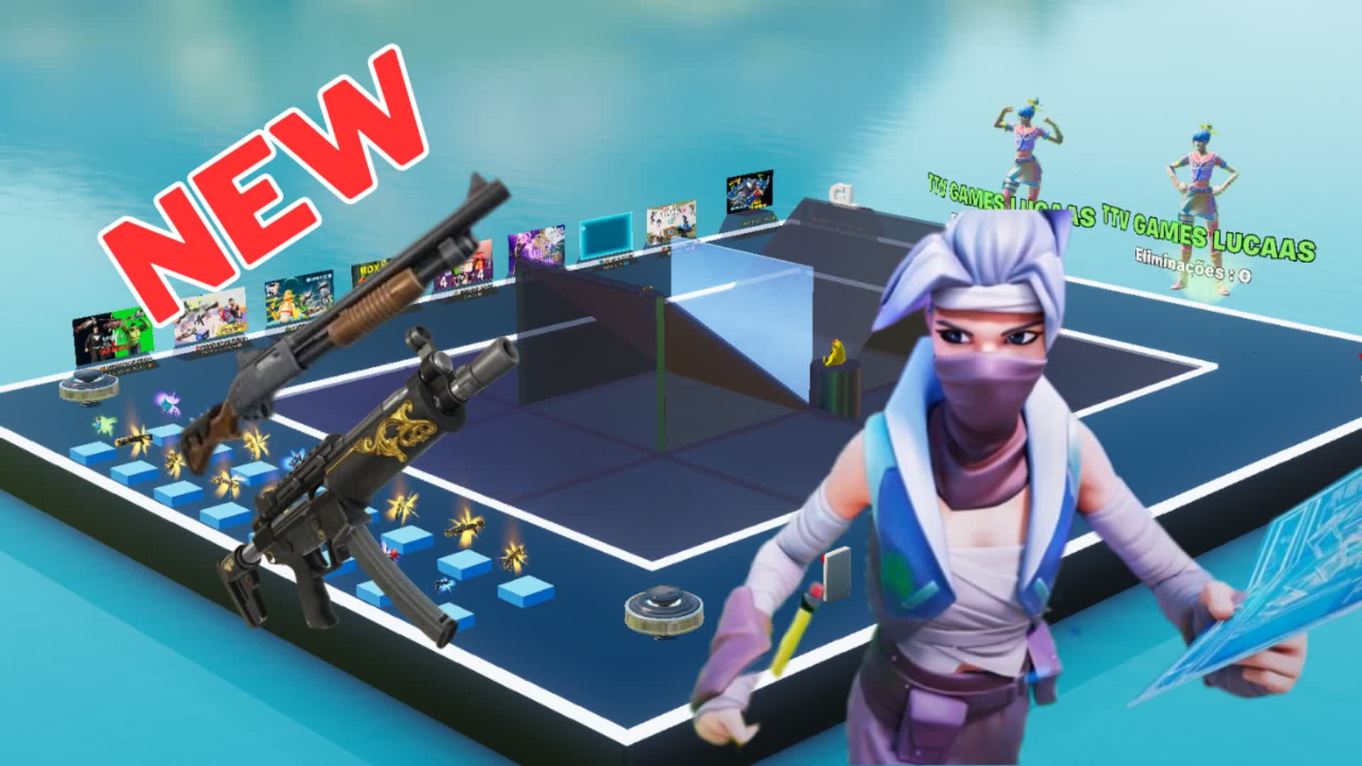 👑 1V1 🏆 TRAINING MAP 👑 4366-8285-3767 by games-lucaas - Fortnite ...
