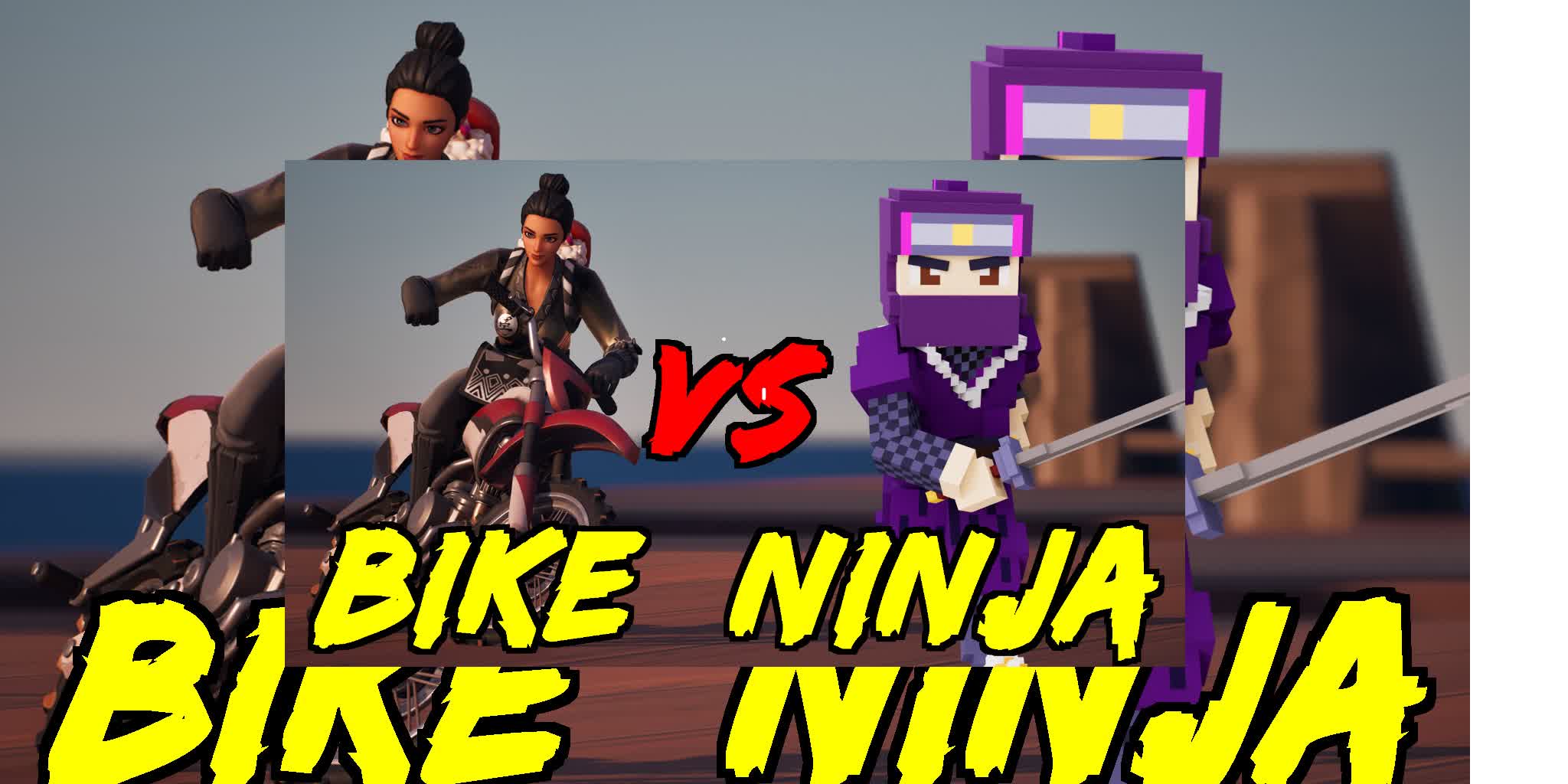Ninja Bike 6383-0152-4303 by miki_teacher - Fortnite Creative Map Code ...