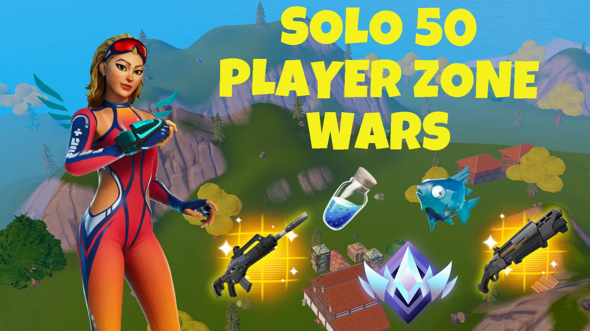 🚨 50 PLAYER ZONE WARS 🚨 1190-3265-2825 by bober7 - Fortnite Creative ...