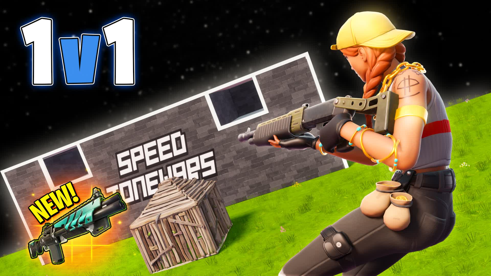 SPEED ZONEWARS 1V1 (RAPID) 0896-0162-7195 by megga - Fortnite