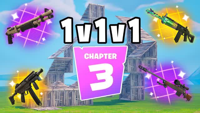 1v1v1 CHAPTER 1 REALISTIC PVP FFA (1v2) 8795-0241-4557 di vortexcreations - Fortnite