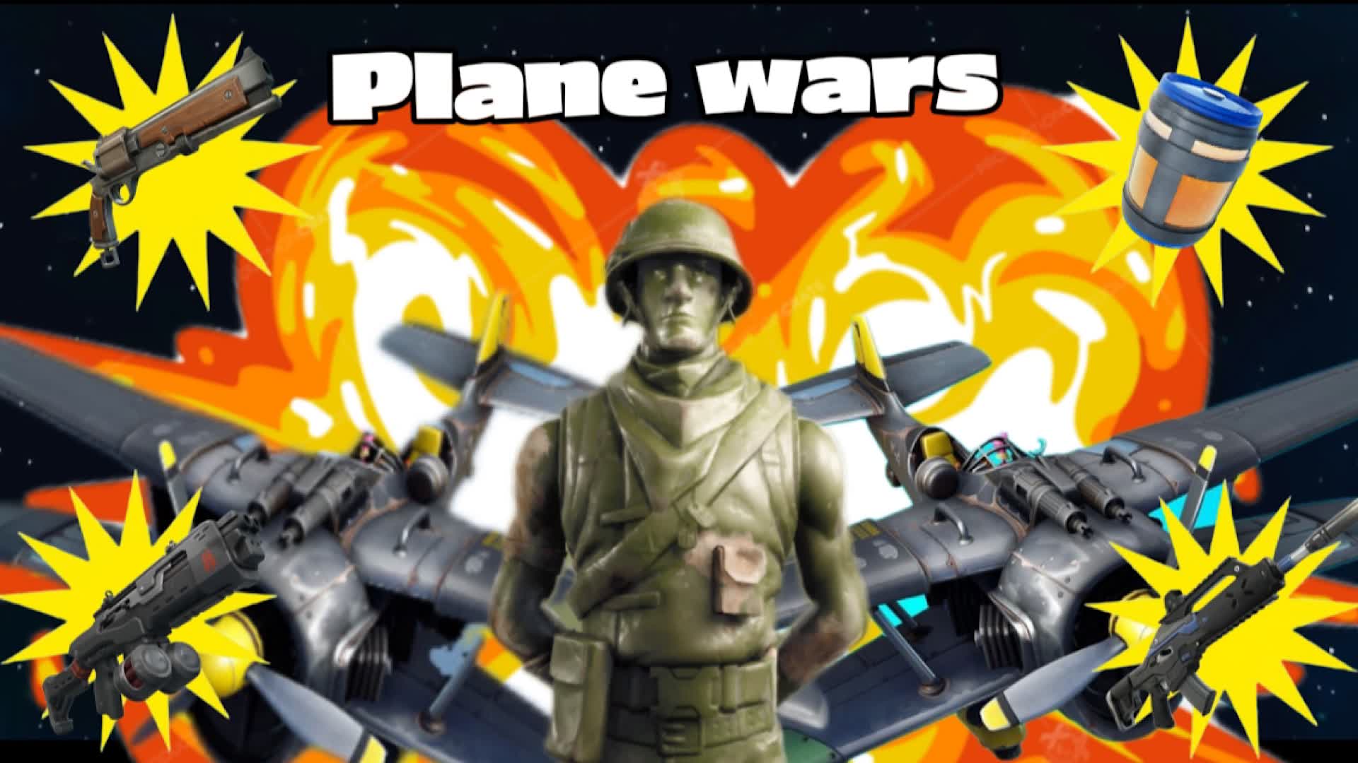 Plane Wars 1491-6804-4957 by taxiidriverr - Fortnite Creative Map Code - Fortnite.GG
