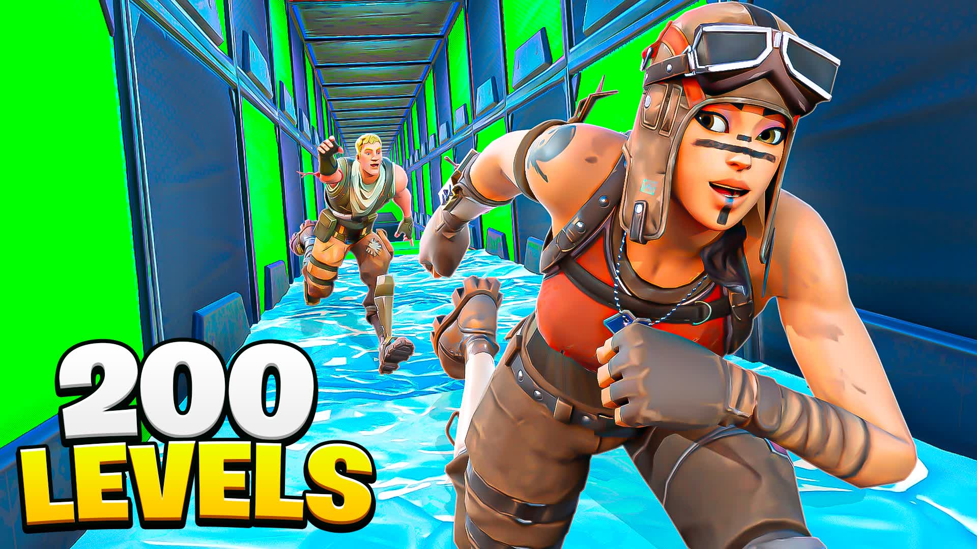 200 LEVEL EASY PARKOUR RUN! 9535-9755-5260 by myp - Fortnite Creative ...
